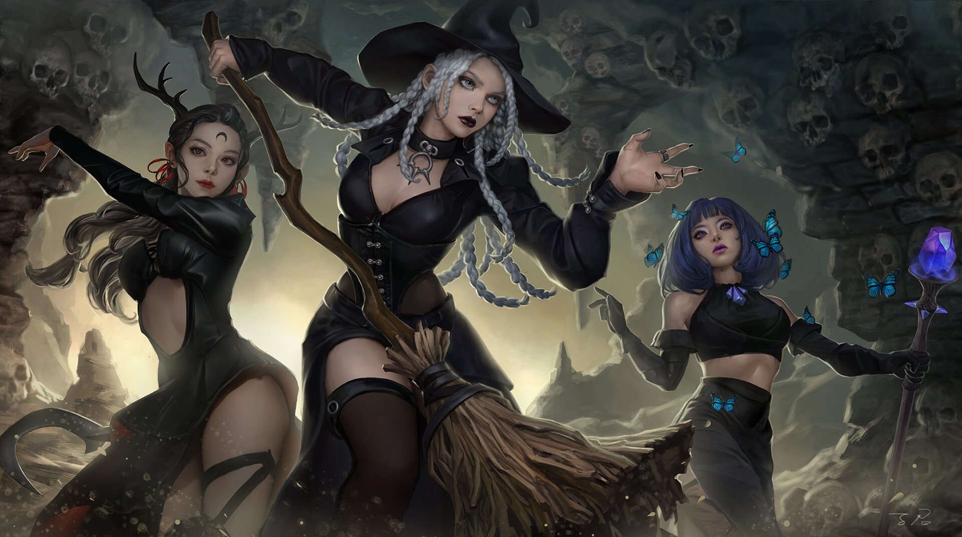 ArtStation - 3 witches