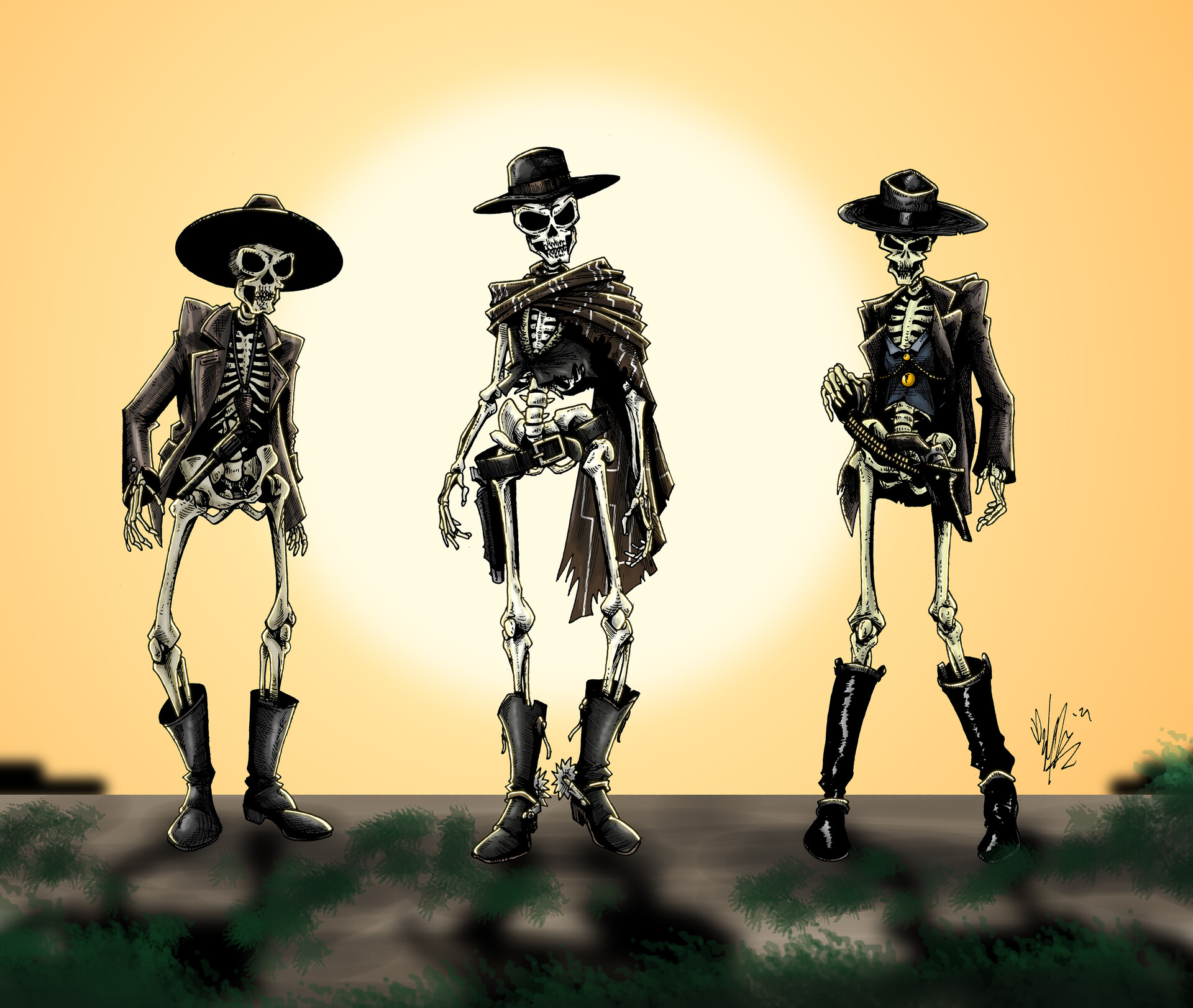 Dylan Moore - Undead Gunslingers