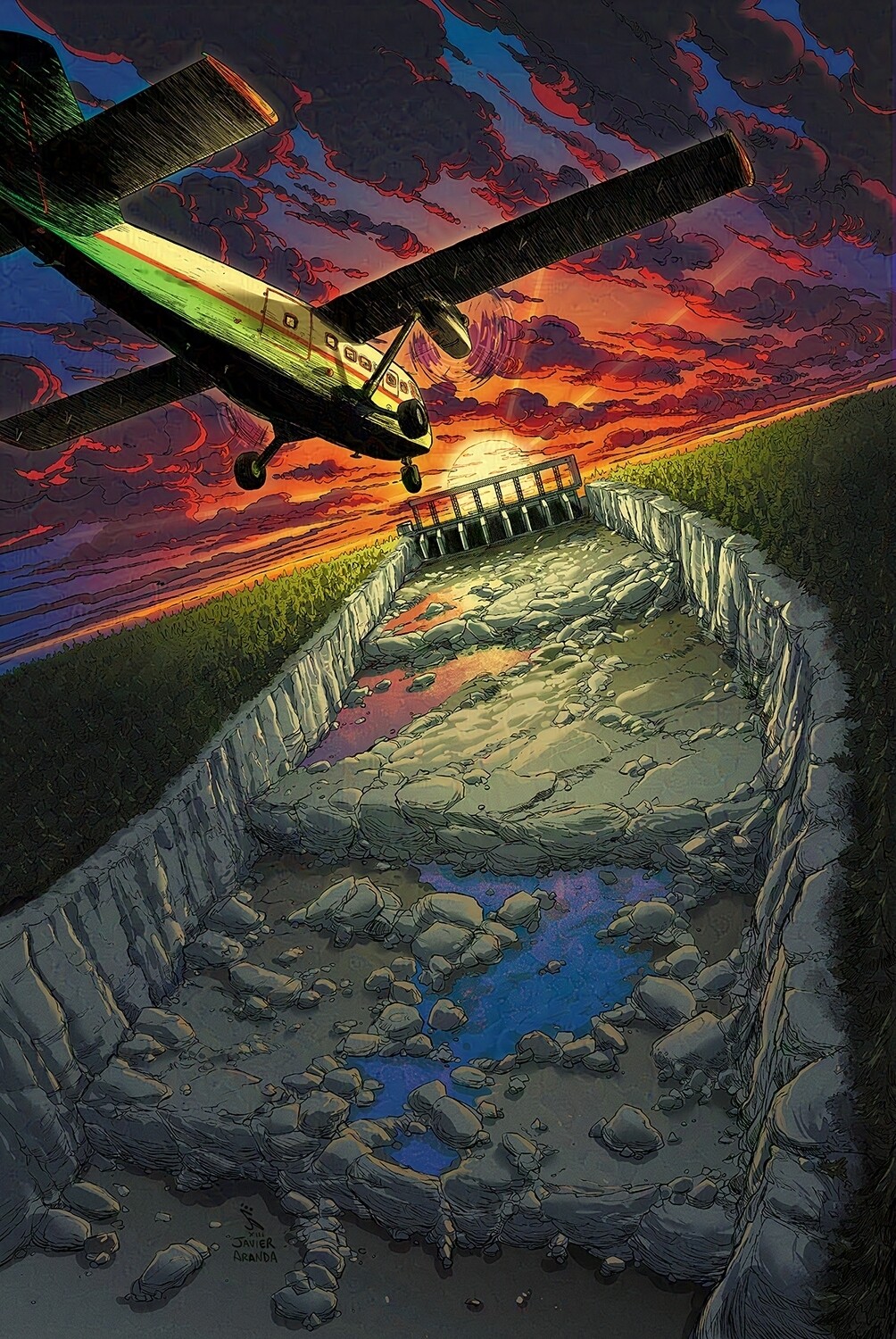 ArtStation - The Fifth Force interior cover 3 - Heavy Metal Entertainment