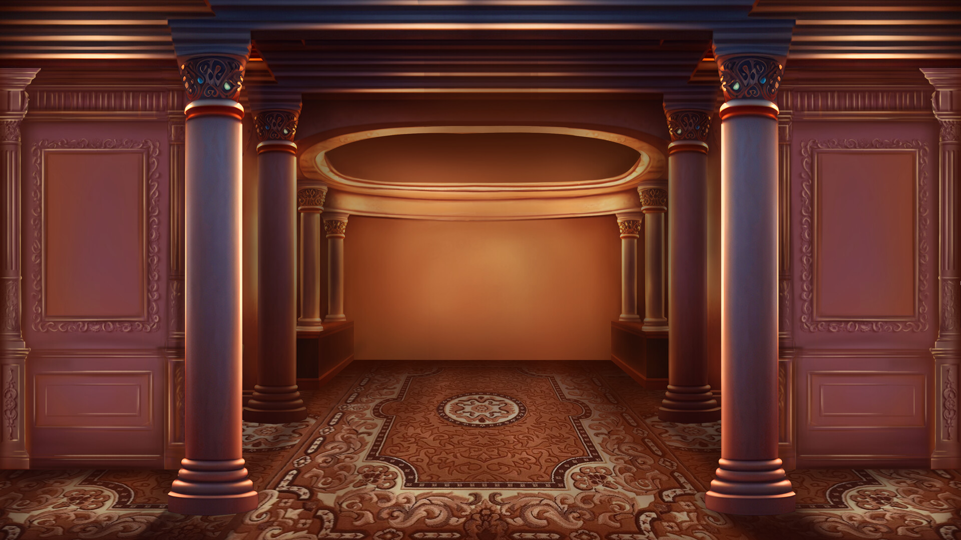 ArtStation - 4K green screen matte painting