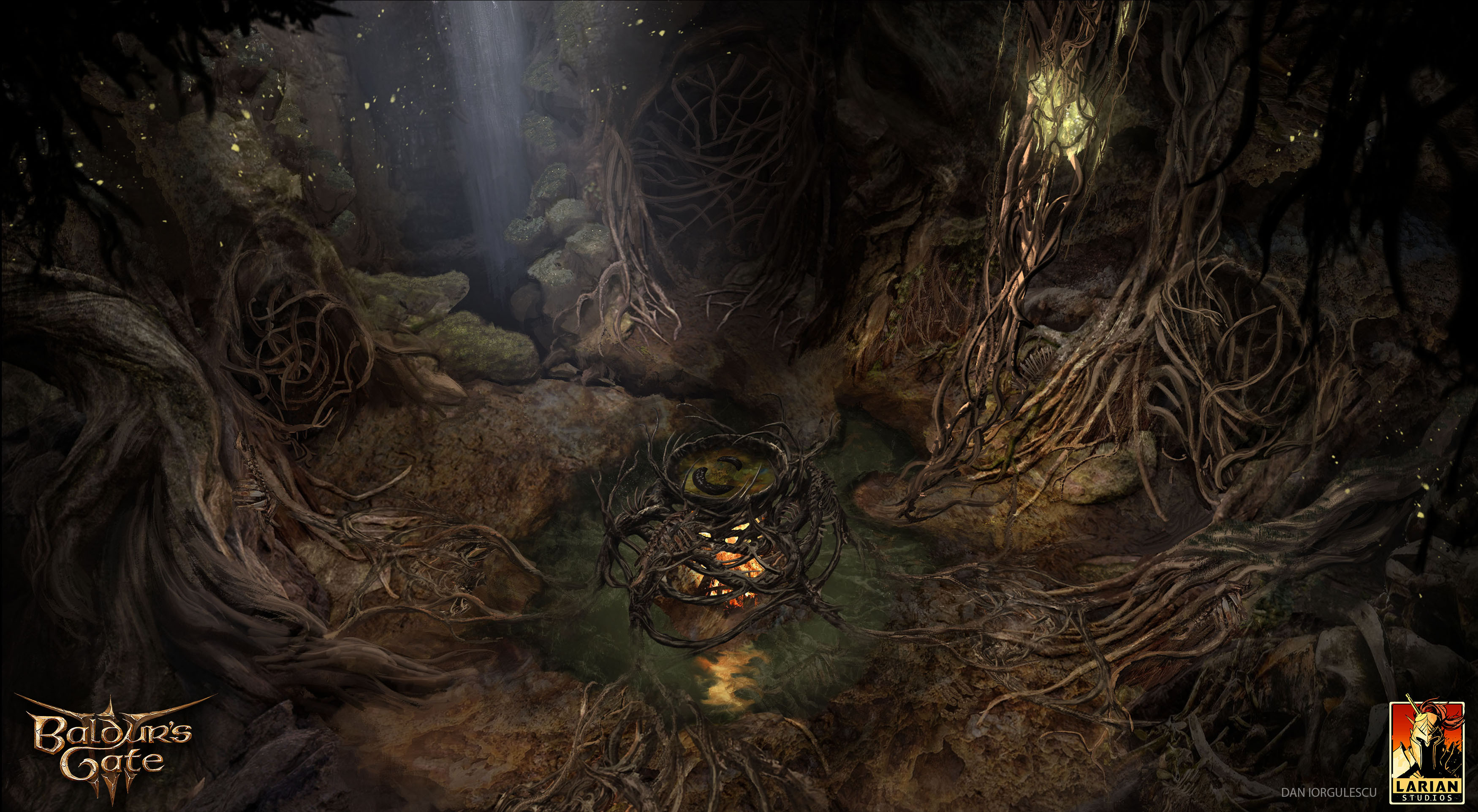 Dan Iorgulescu - Baldur's Gate 3 Hag Lair Concept Art