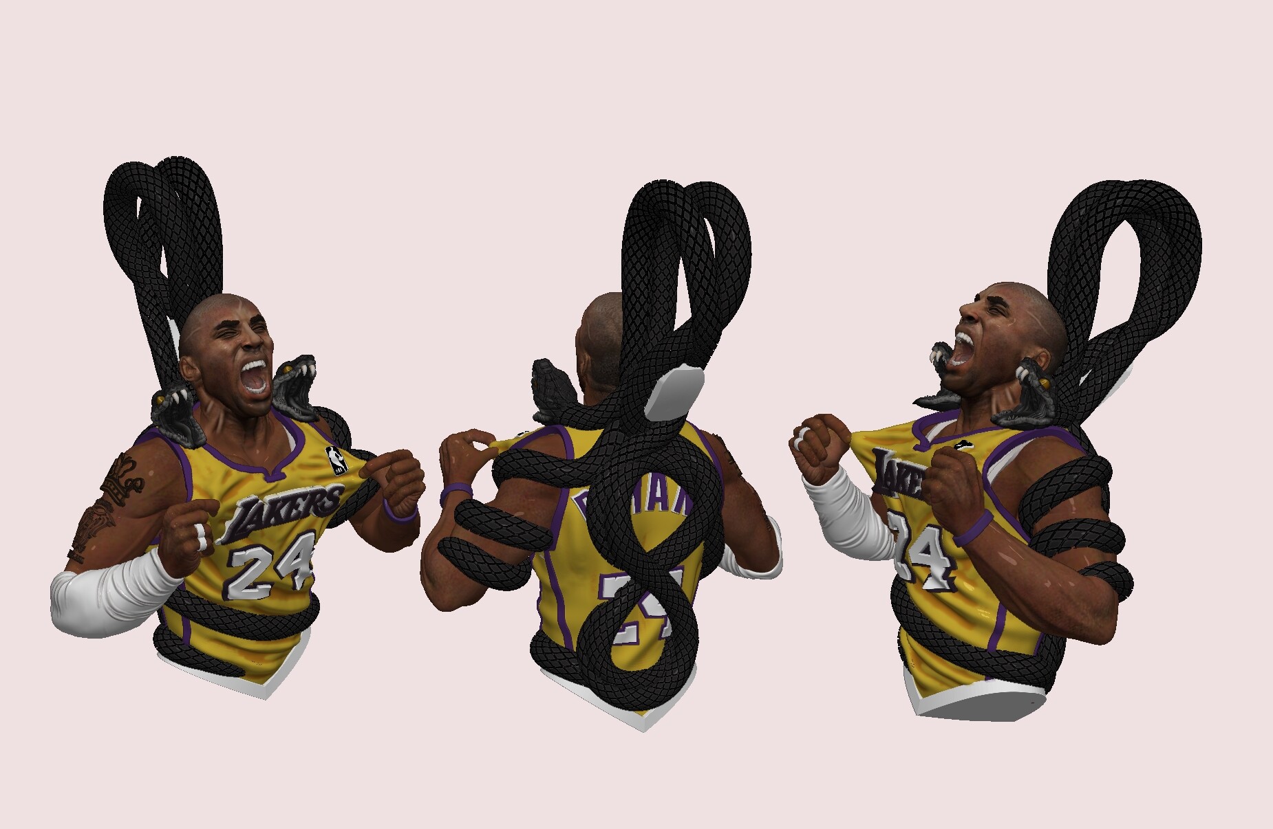 ArtStation - Kobe Bryant Pendant