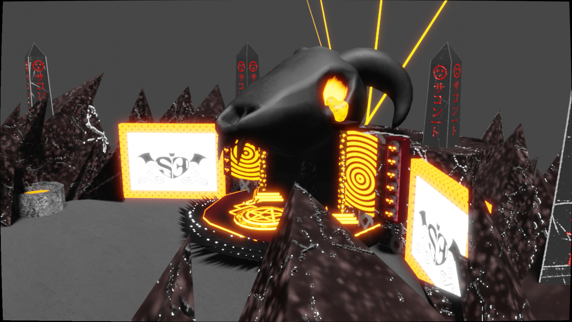 ArtStation - Hellish Stage