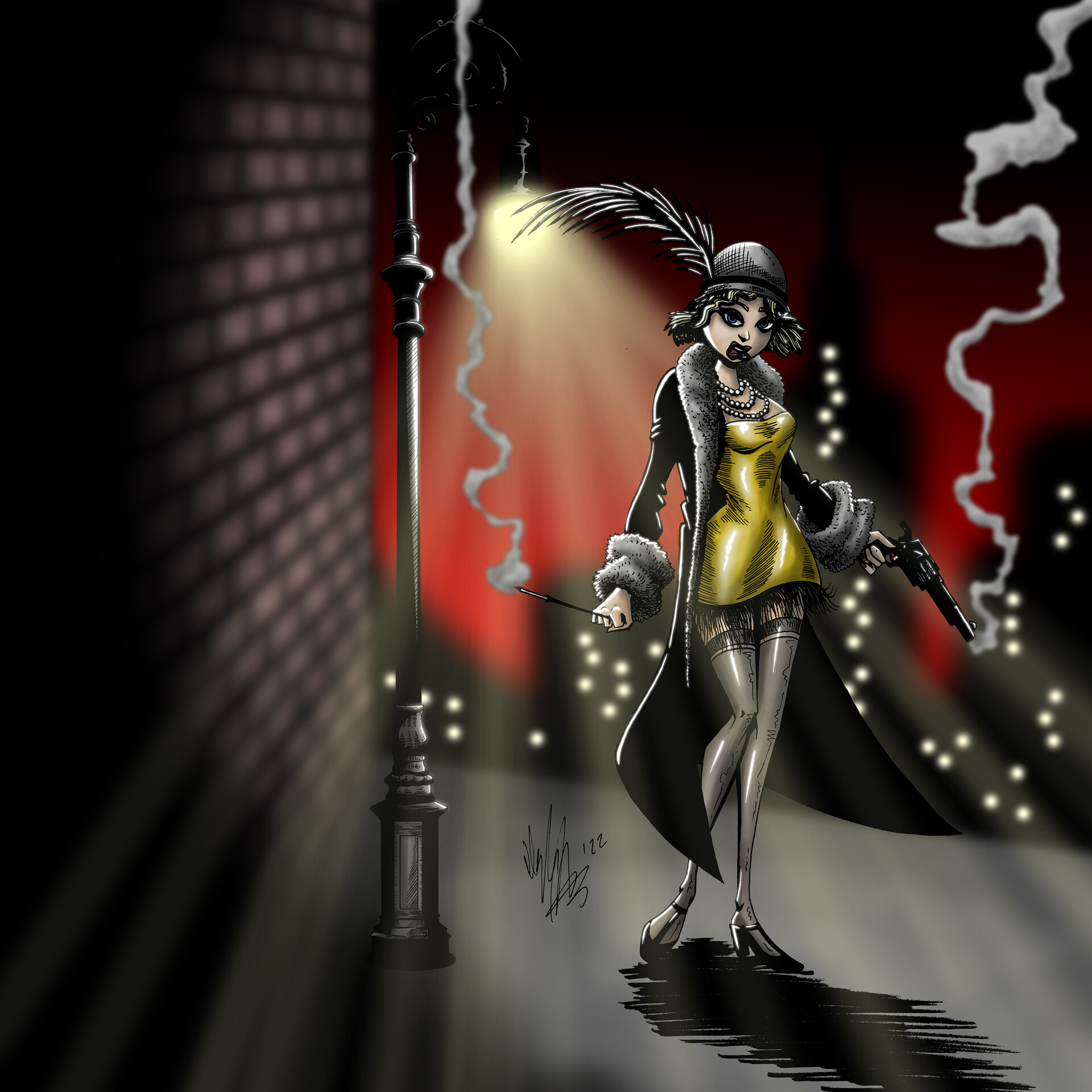 ArtStation - Flapper Girl