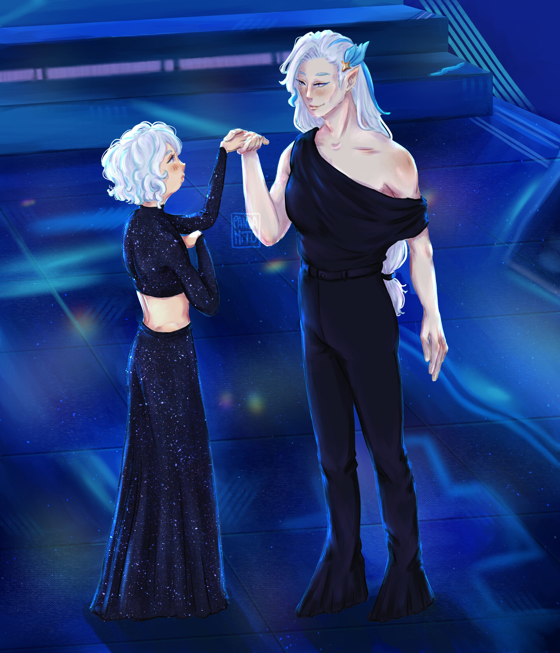 ArtStation - Genshin Impact - Furina & Neuvillette