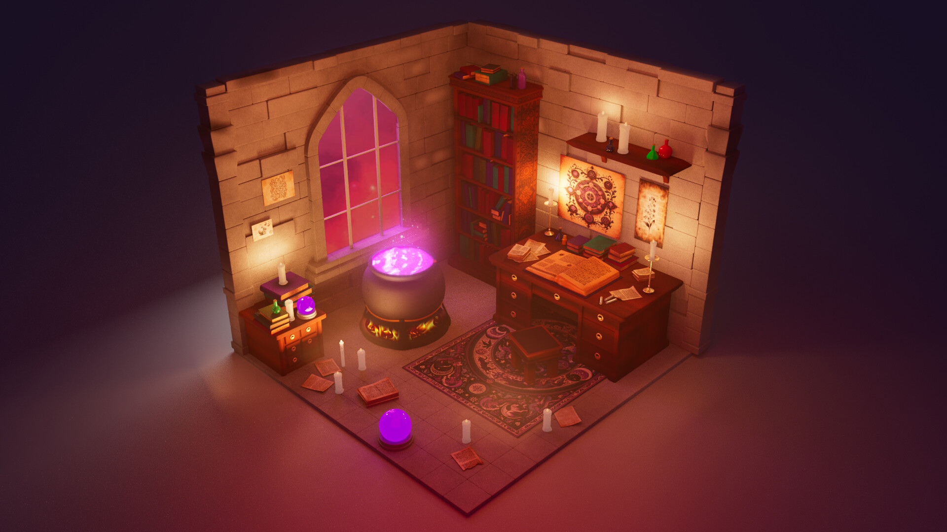 ArtStation - Witch’s den