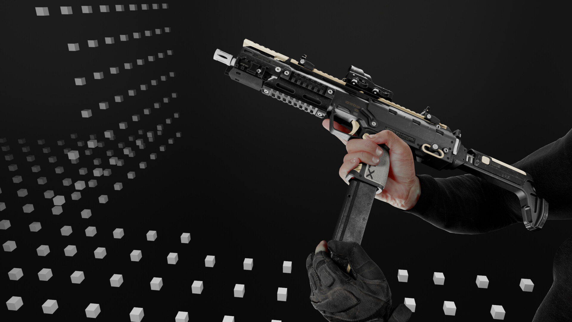 FPS MP7 Animation Set - Buy Royalty Free 3D model by BlackWΛVΞ ...