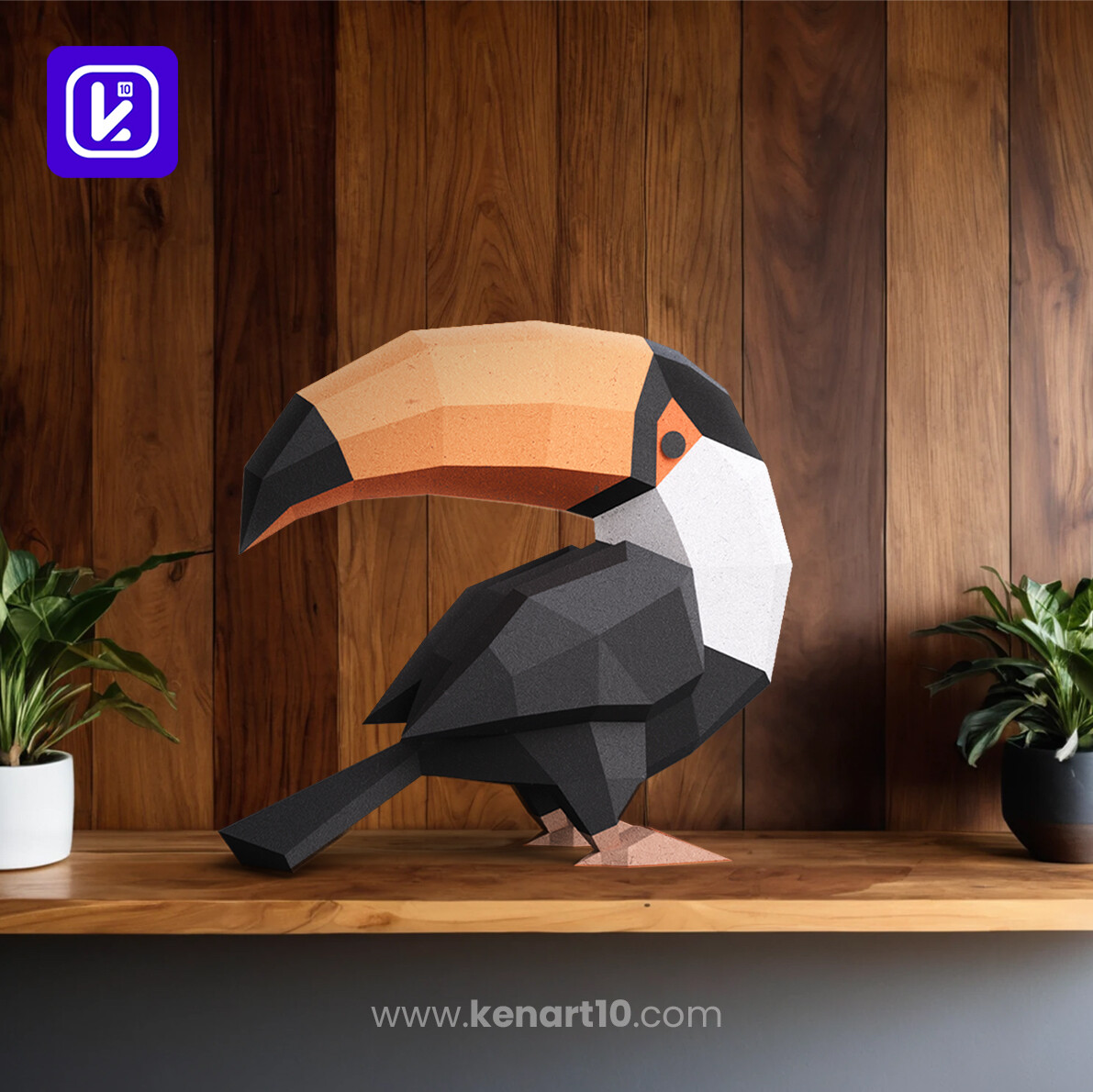 ArtStation - Tucán low poly