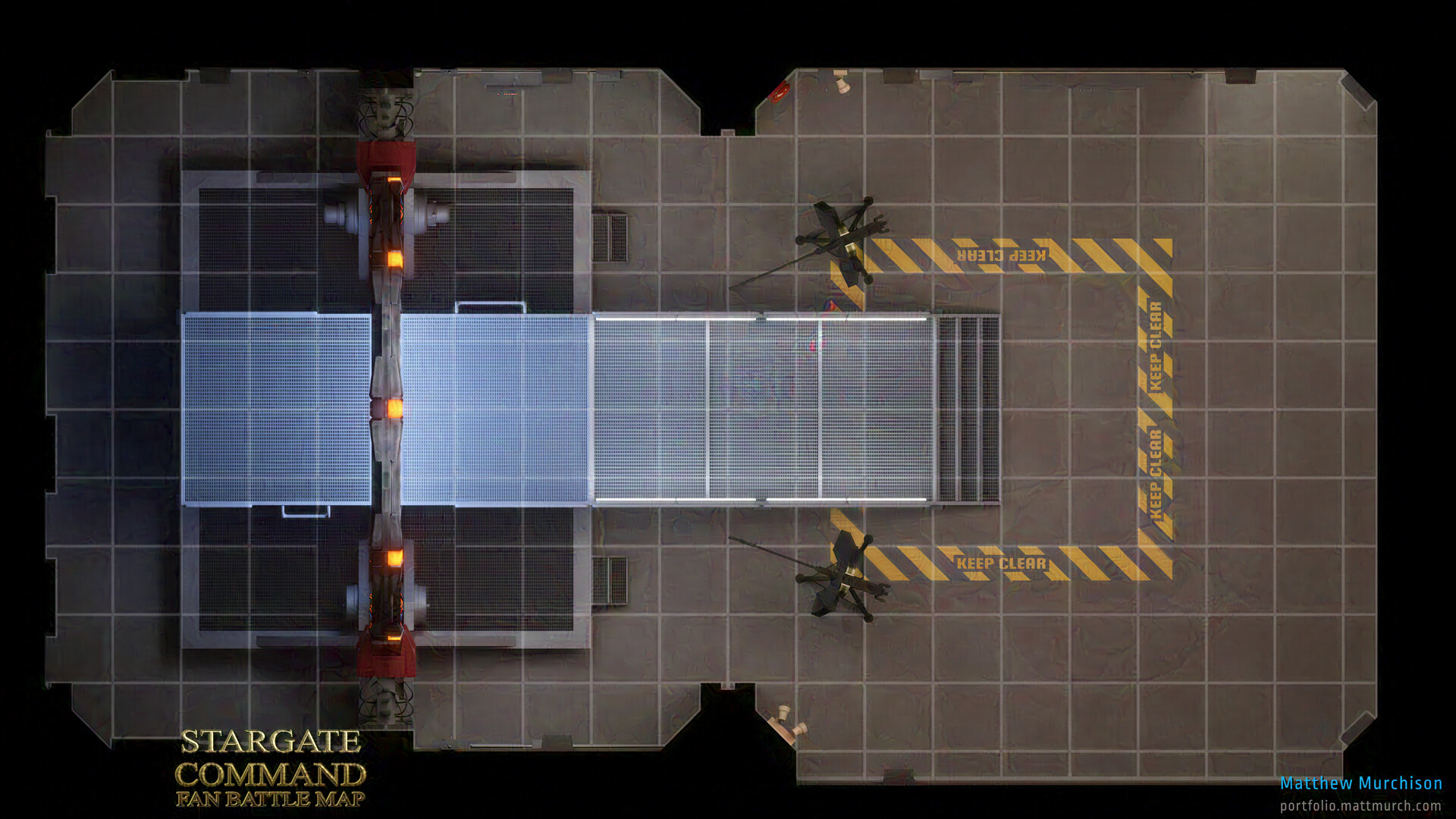Matthew Murchison - SGC Gateroom Battlemap