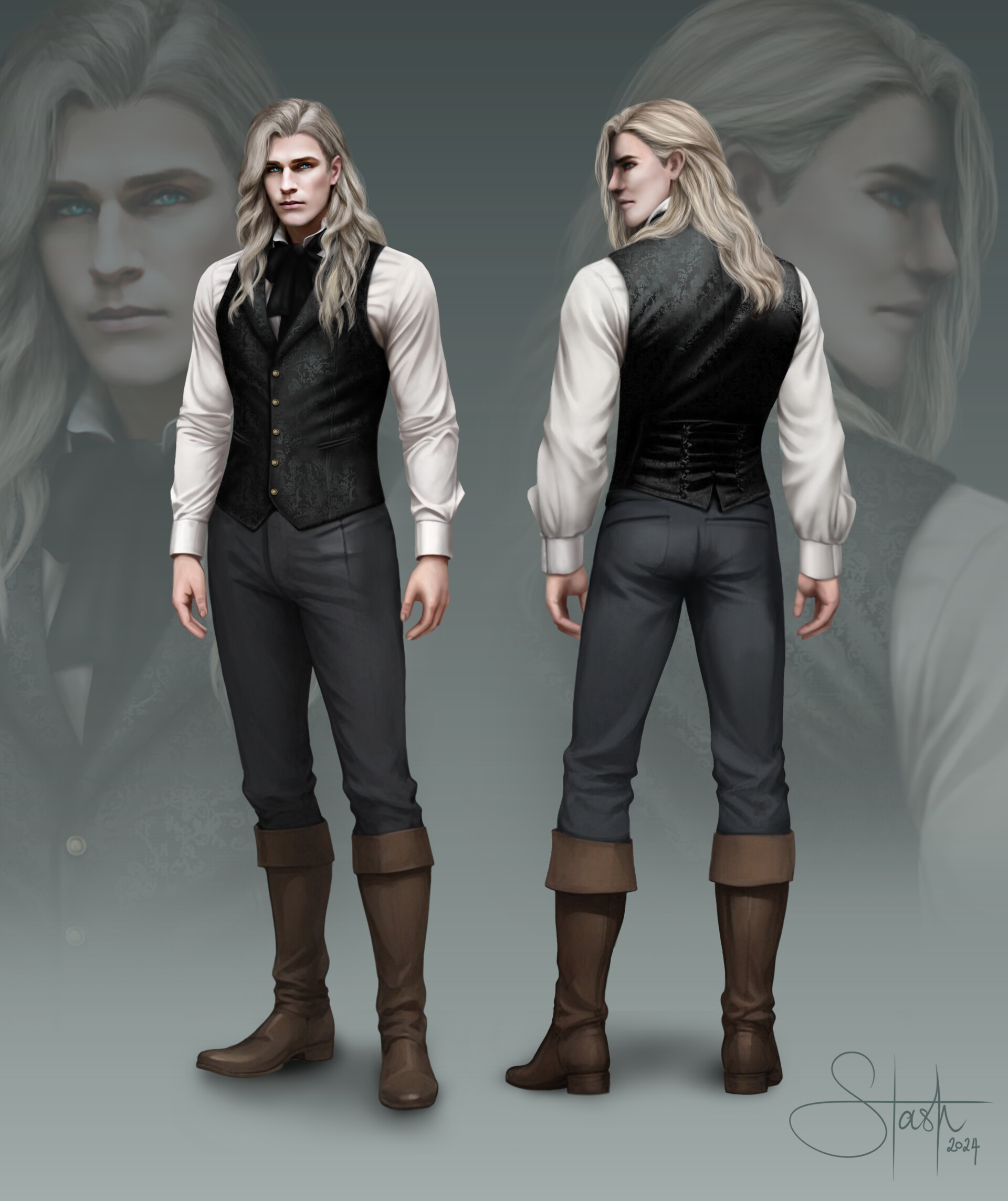 ArtStation - Abraham Character Design