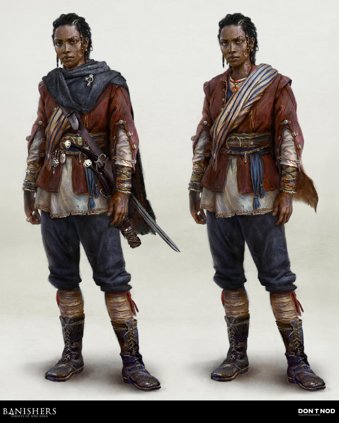 Fantin Sailley - Banishers : Ghosts of New Eden - Concept Art - Antea ...
