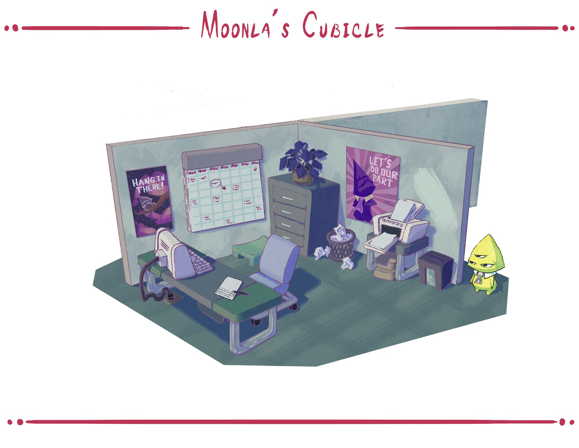 Emmanuel Necoechea - Moonla's Cubicle