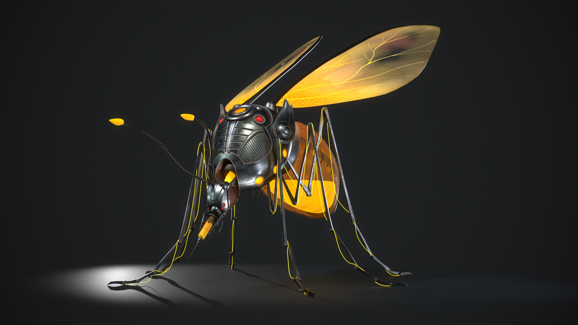 ArtStation - Robo-Mosquito