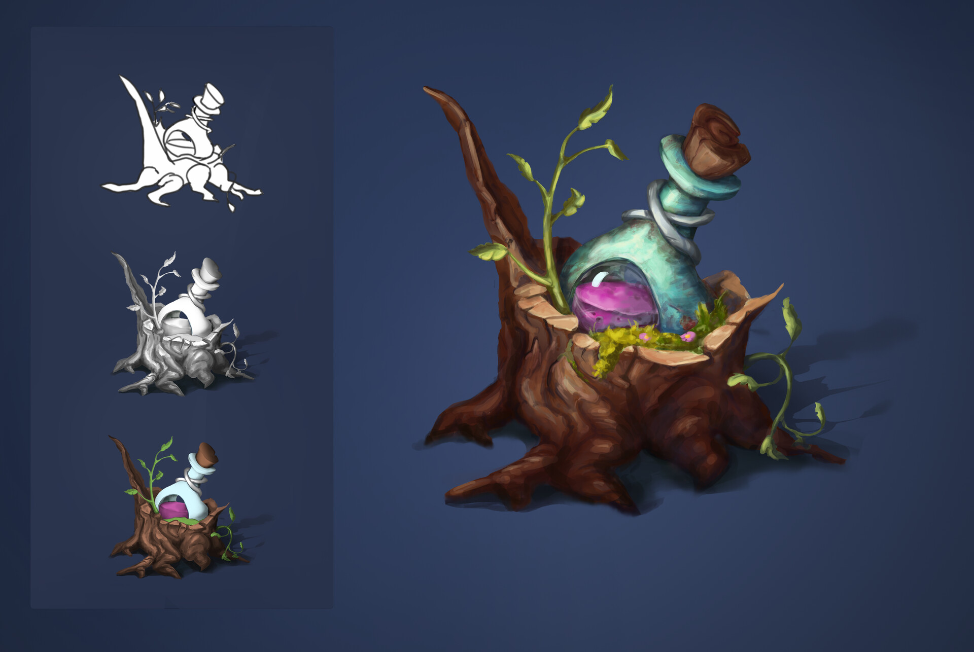 ArtStation - Druid's potion