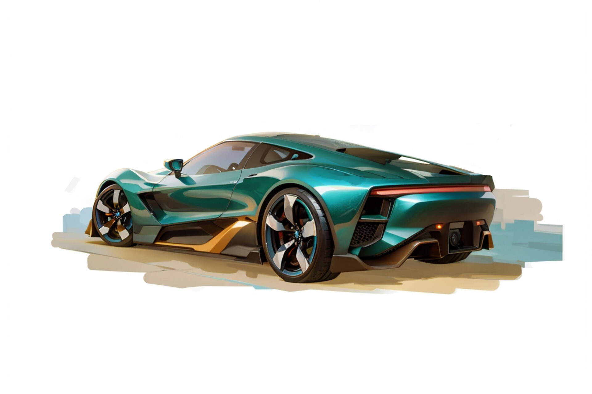 ArtStation - Supercar Practice 02