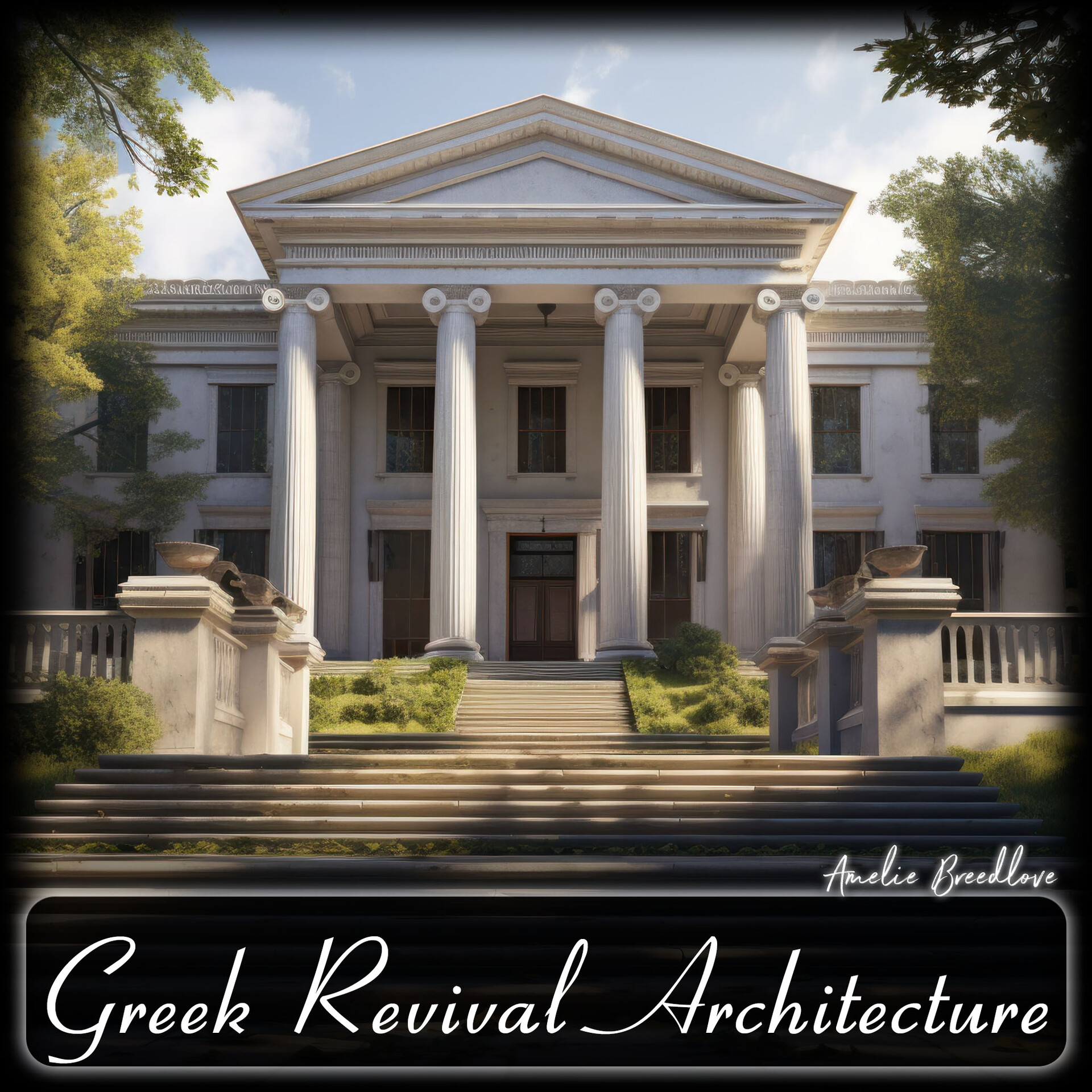 ArtStation - 200 Greek Revival Architecture Reference Pack | 4K | v.26