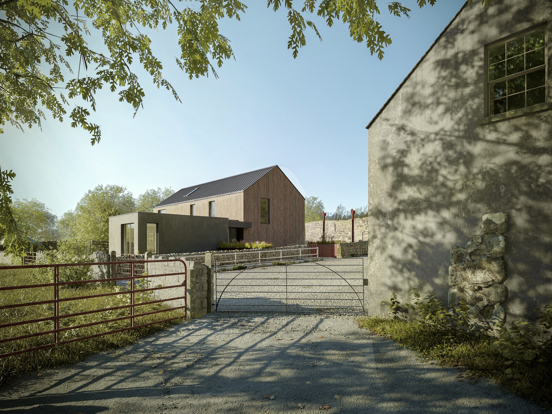 ArtStation - Contemporary House, Ireland