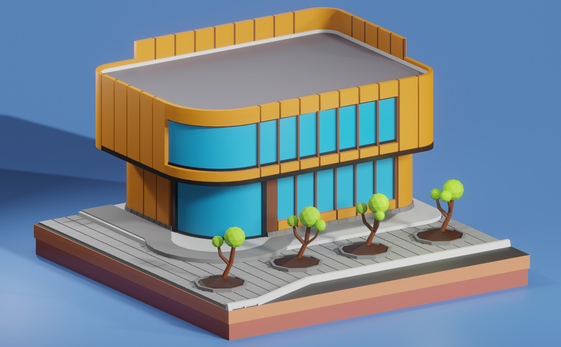 ArtStation - Low-Poly Shop
