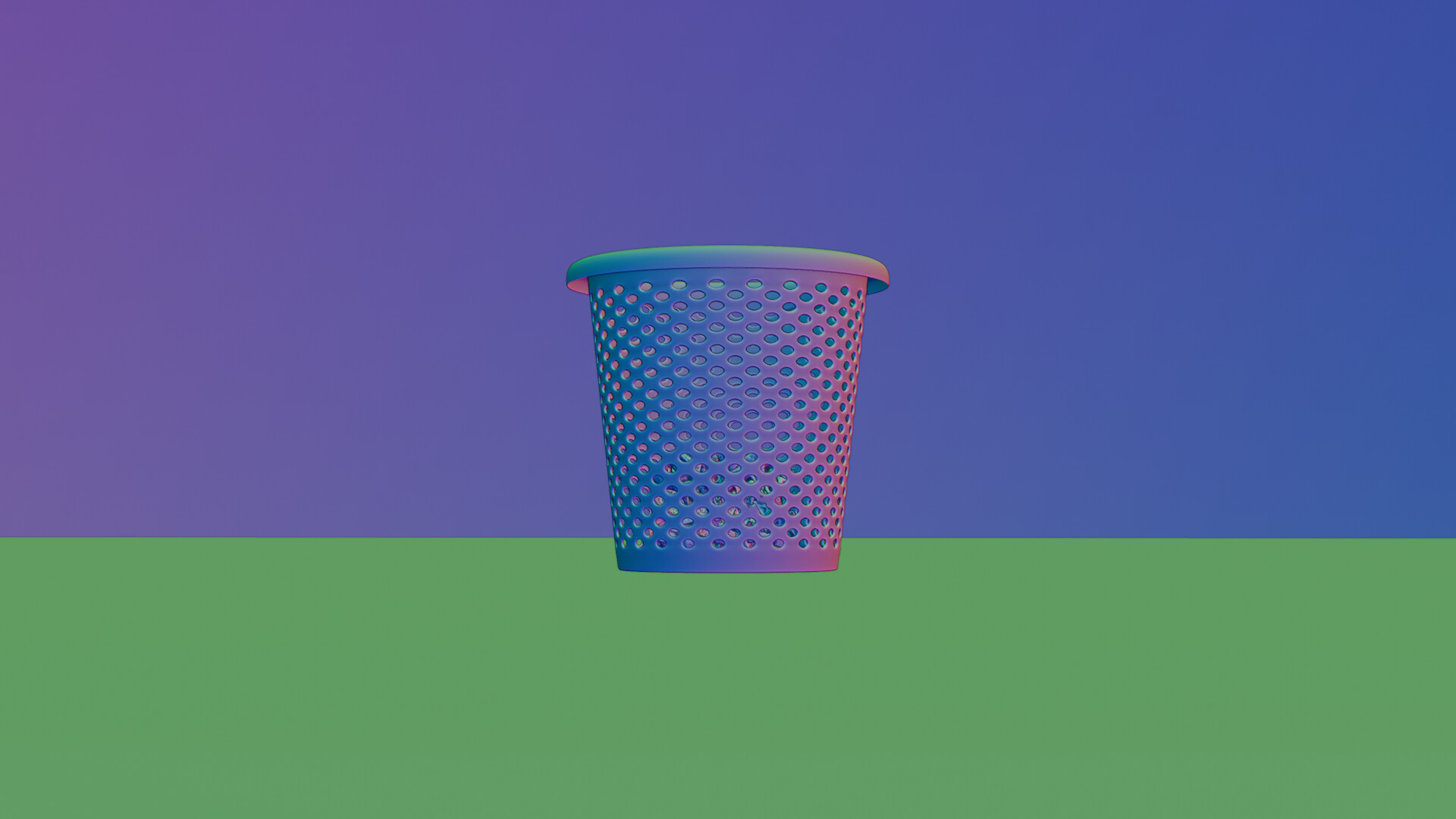 ArtStation - Dustbin 3d modelling