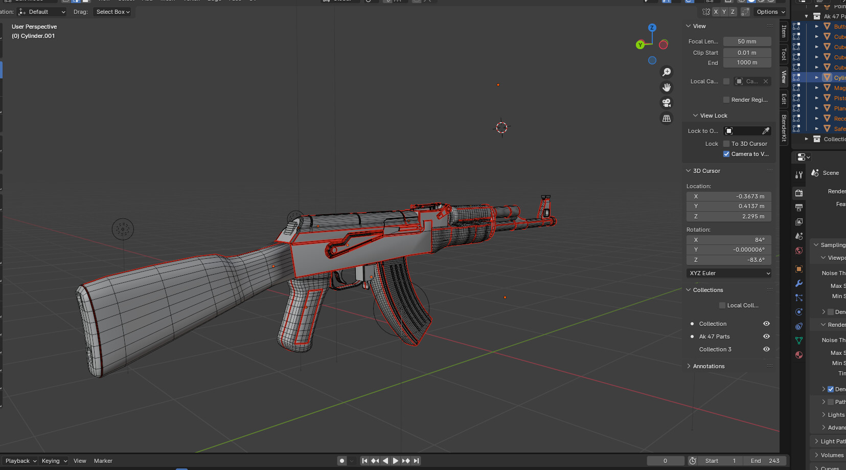 Joshua Ebinesh - Blender