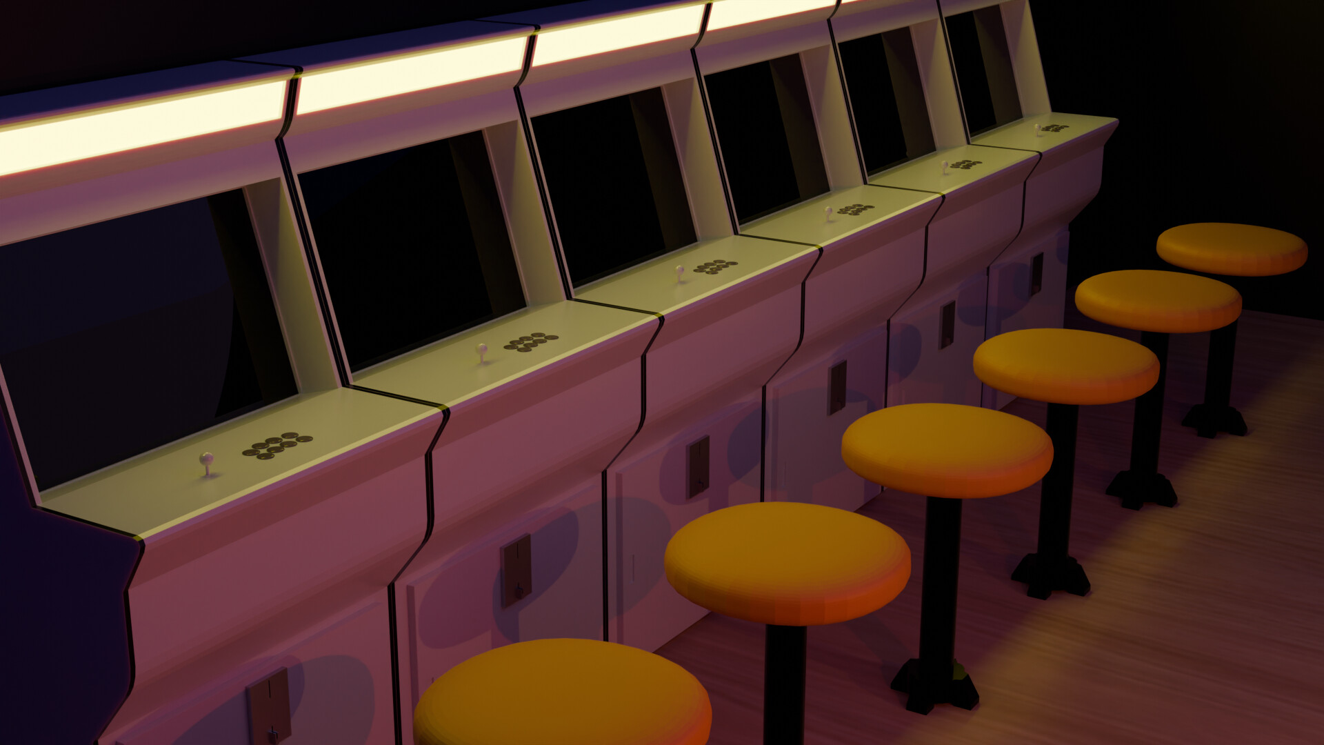 ArtStation - Empty Arcade