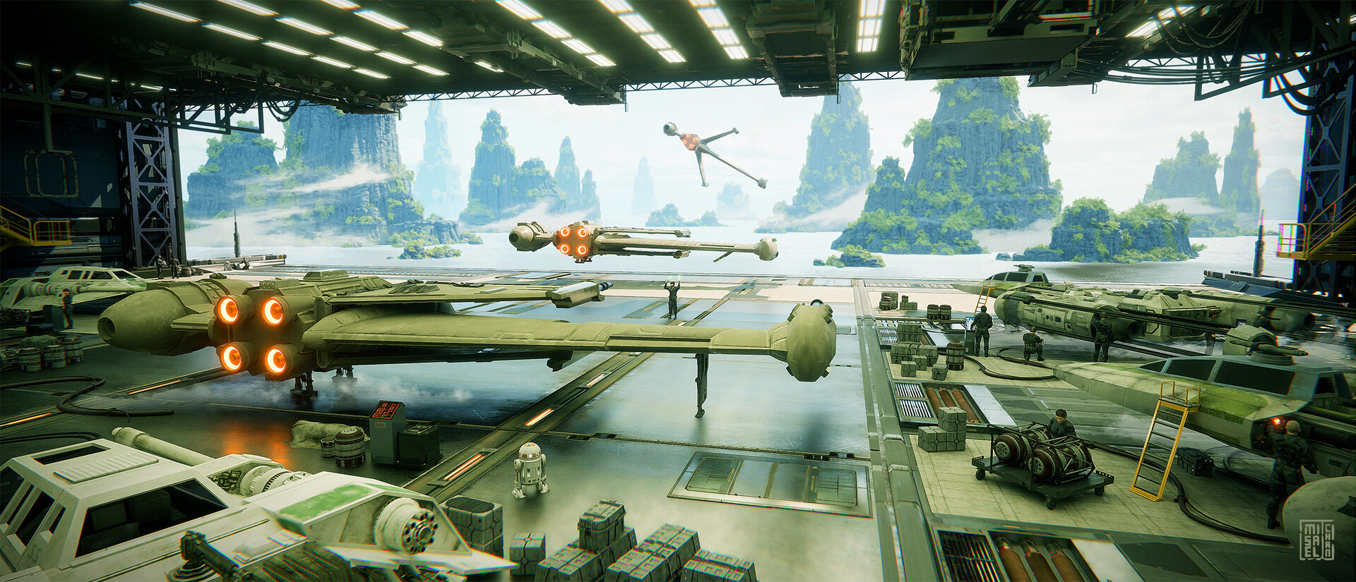 The Art of Misael Chan - Star Wars Keyframes