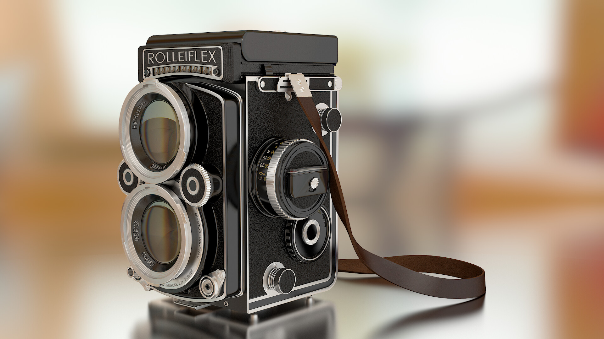 ArtStation - Rolleiflex TLR Camera