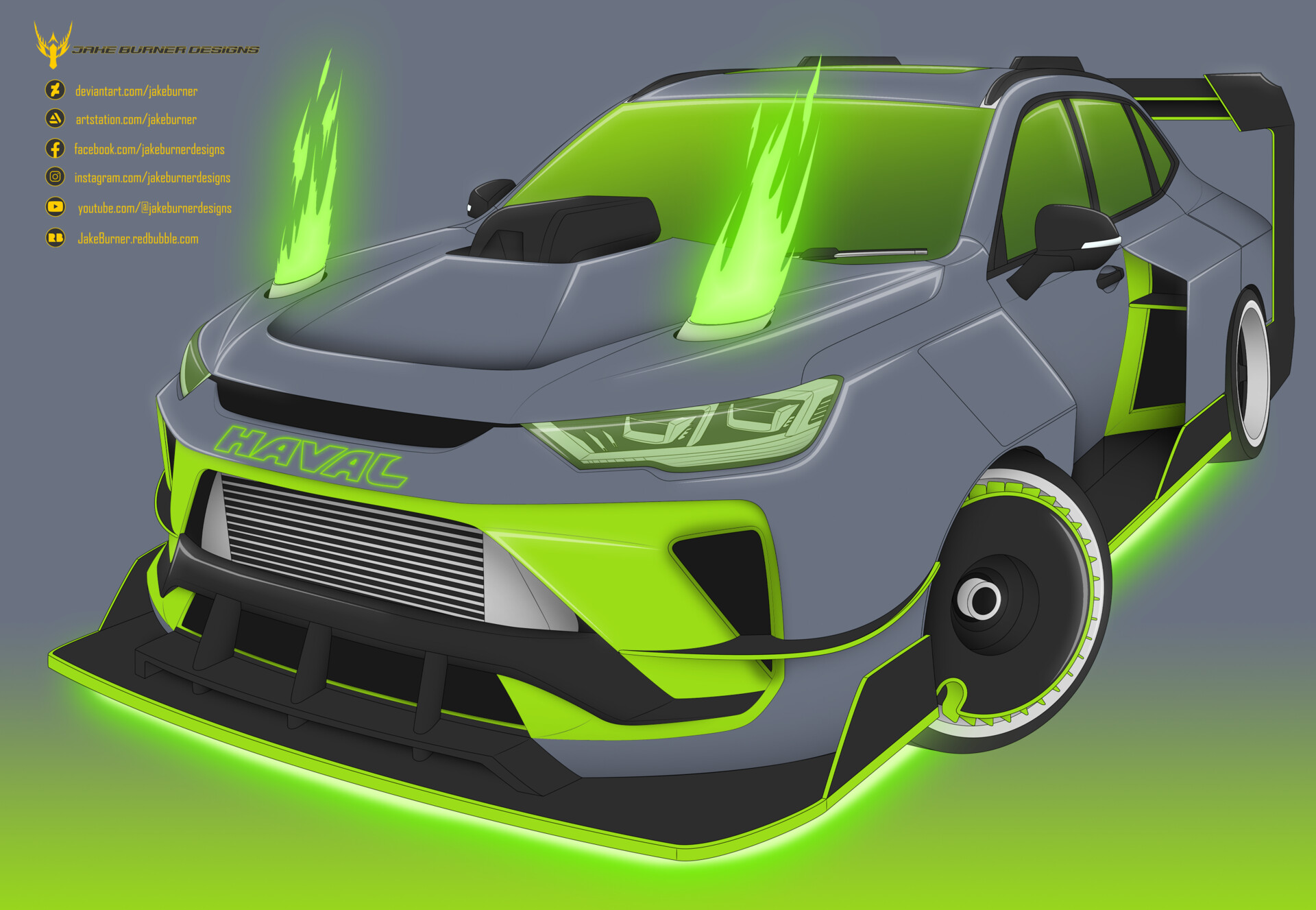 ArtStation - Modified Haval H6GT