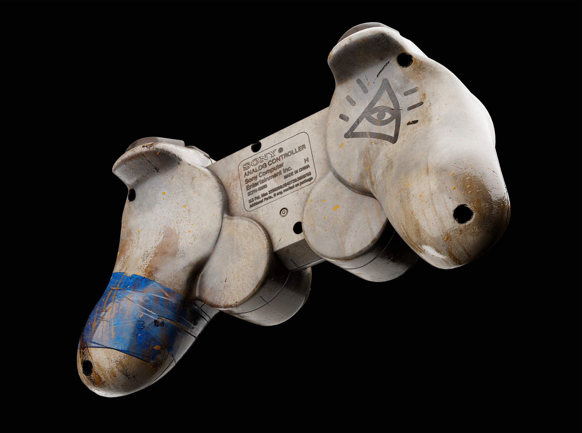 Konstantin Kan - Sony Dualshock 2 Controller (Texturing & Rendering Practice)