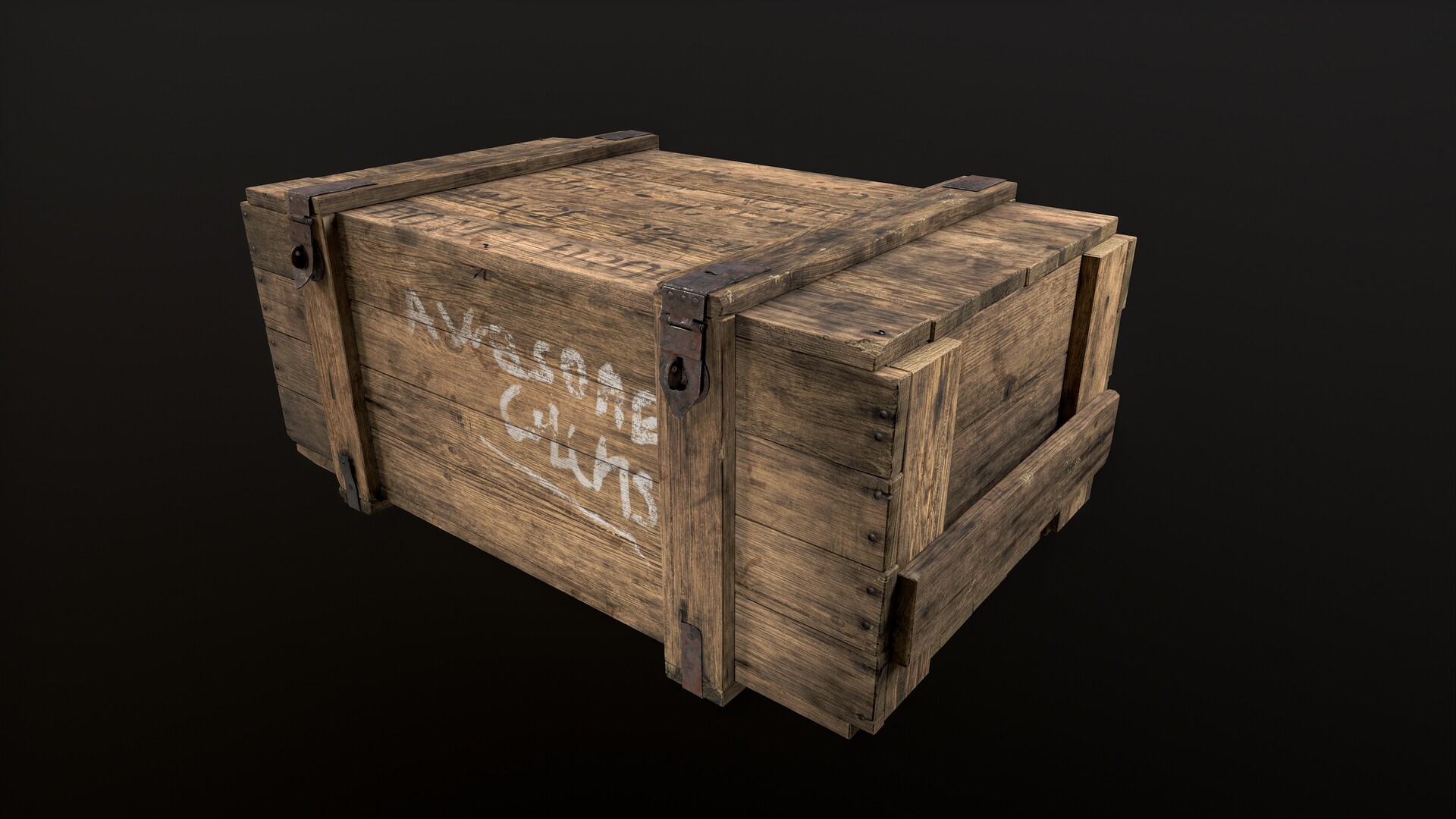 ArtStation - Military crate