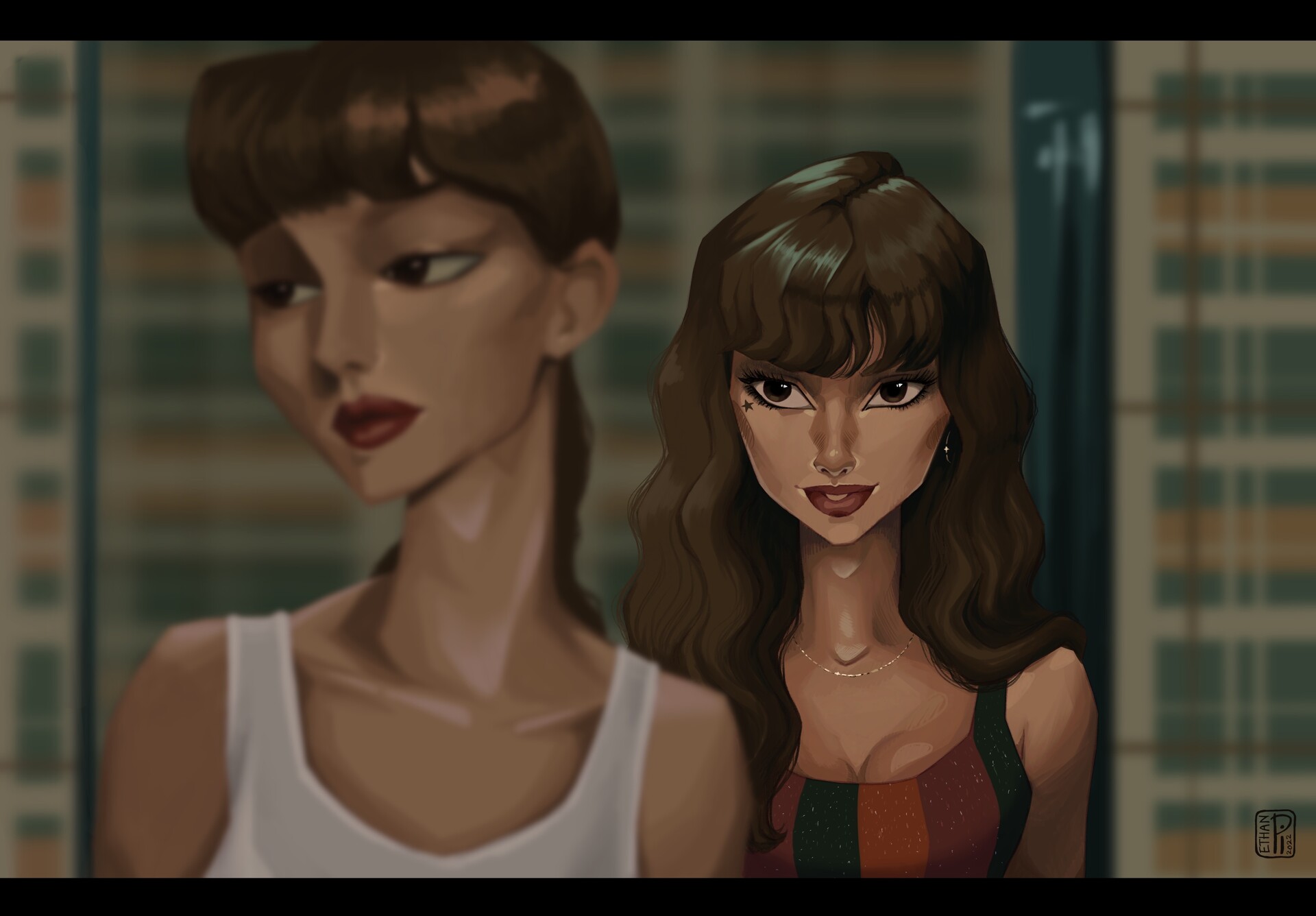 ArtStation - Taylor Swift in “Anti-Hero”