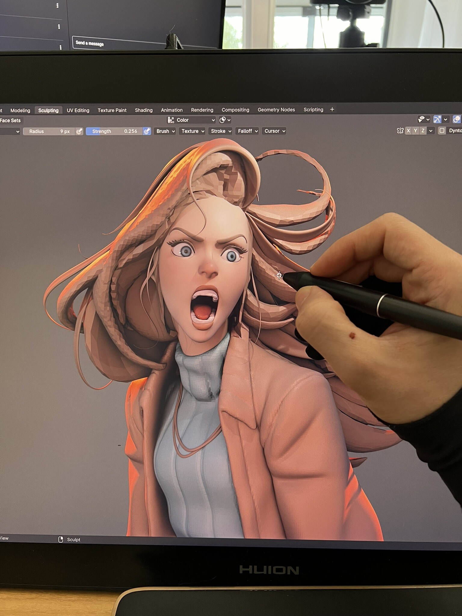 ArtStation - Expressive 🫨 - Live Stream Sculpt #07