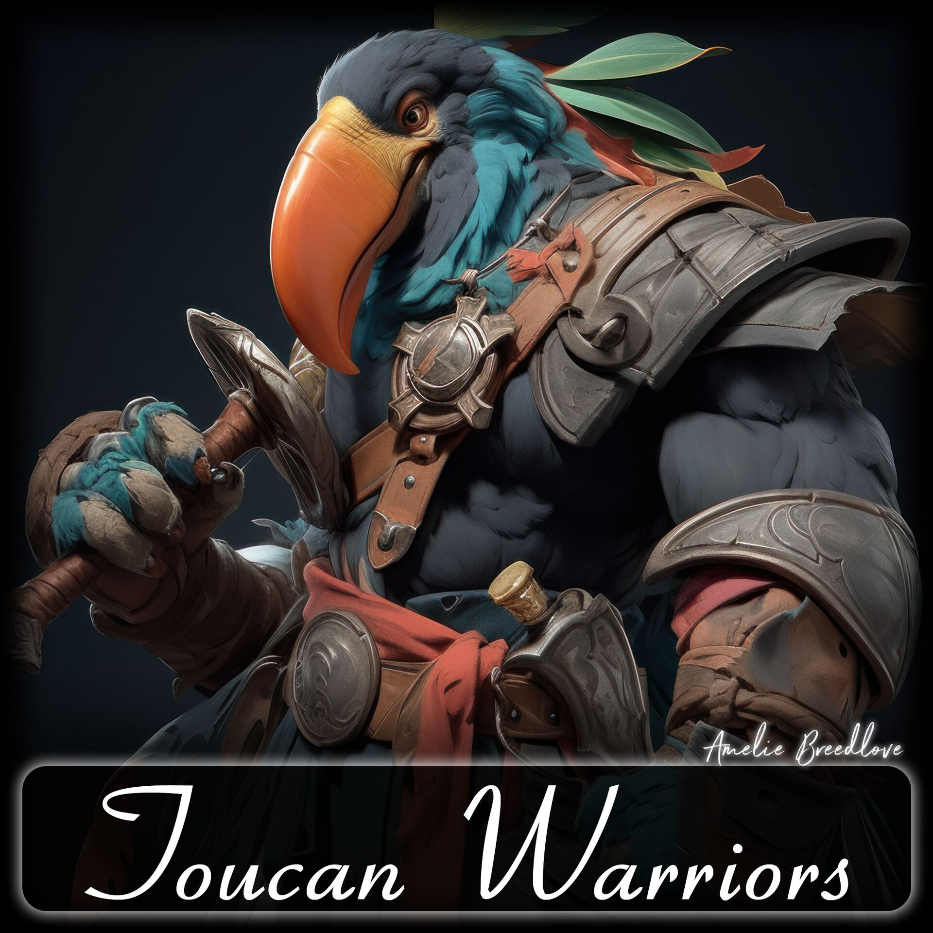 ArtStation - 210 Toucan Warriors Reference Pack | 4K | v.55