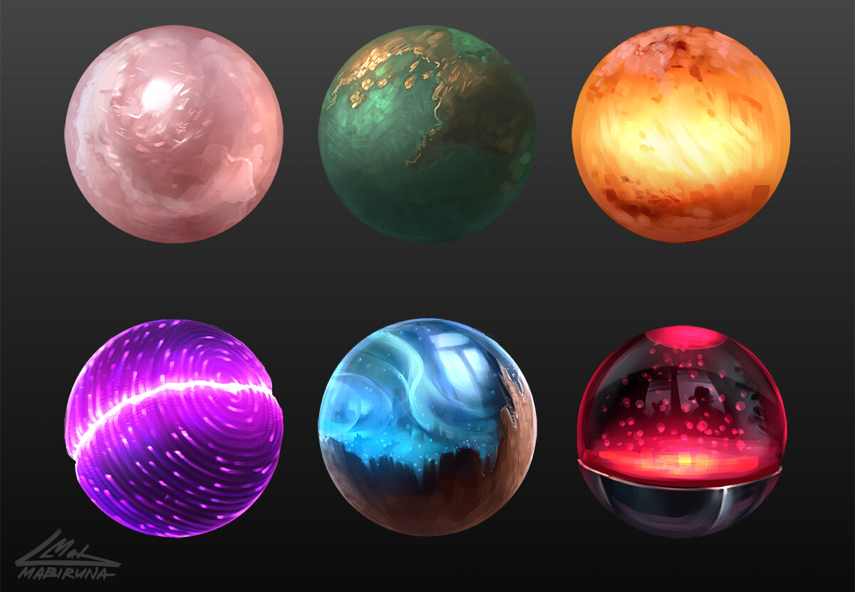 ArtStation - Materials study