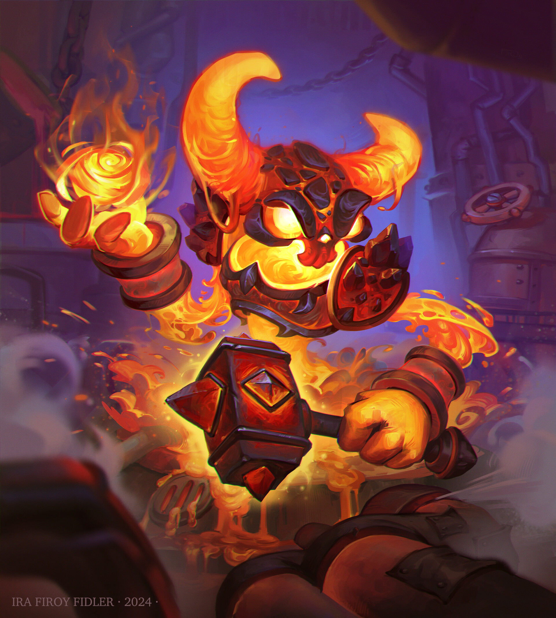 ArtStation - Lil’ Ragnaros