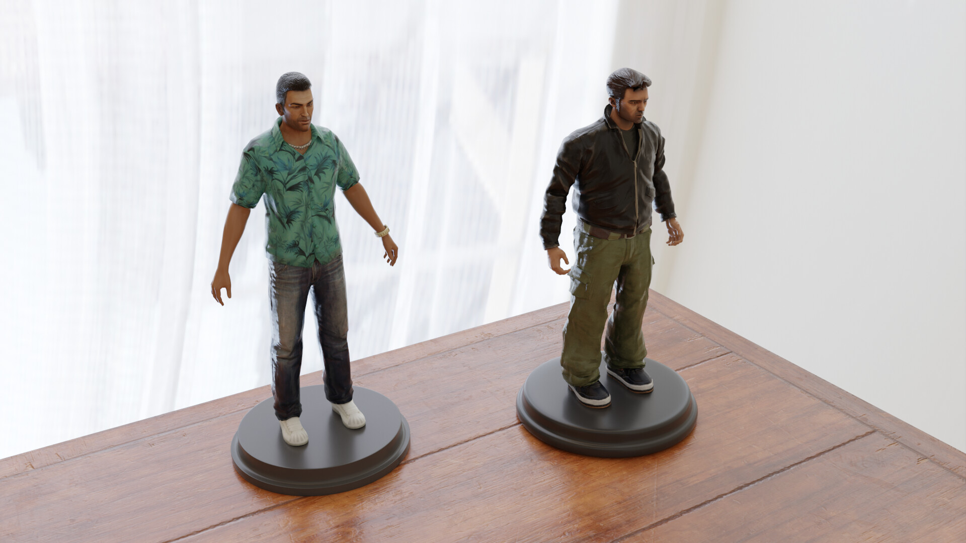 ArtStation - GTA Characters Figurines