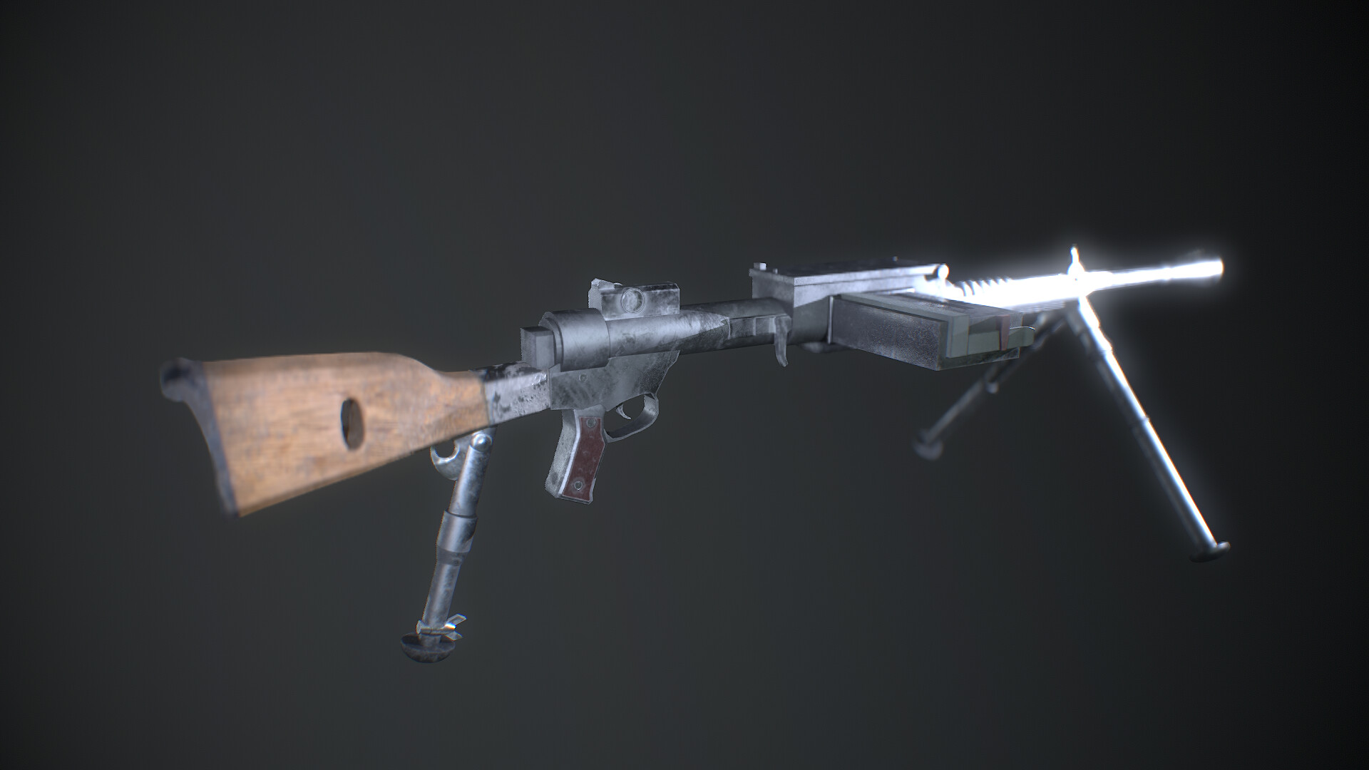 ArtStation - Breda 30 LMG