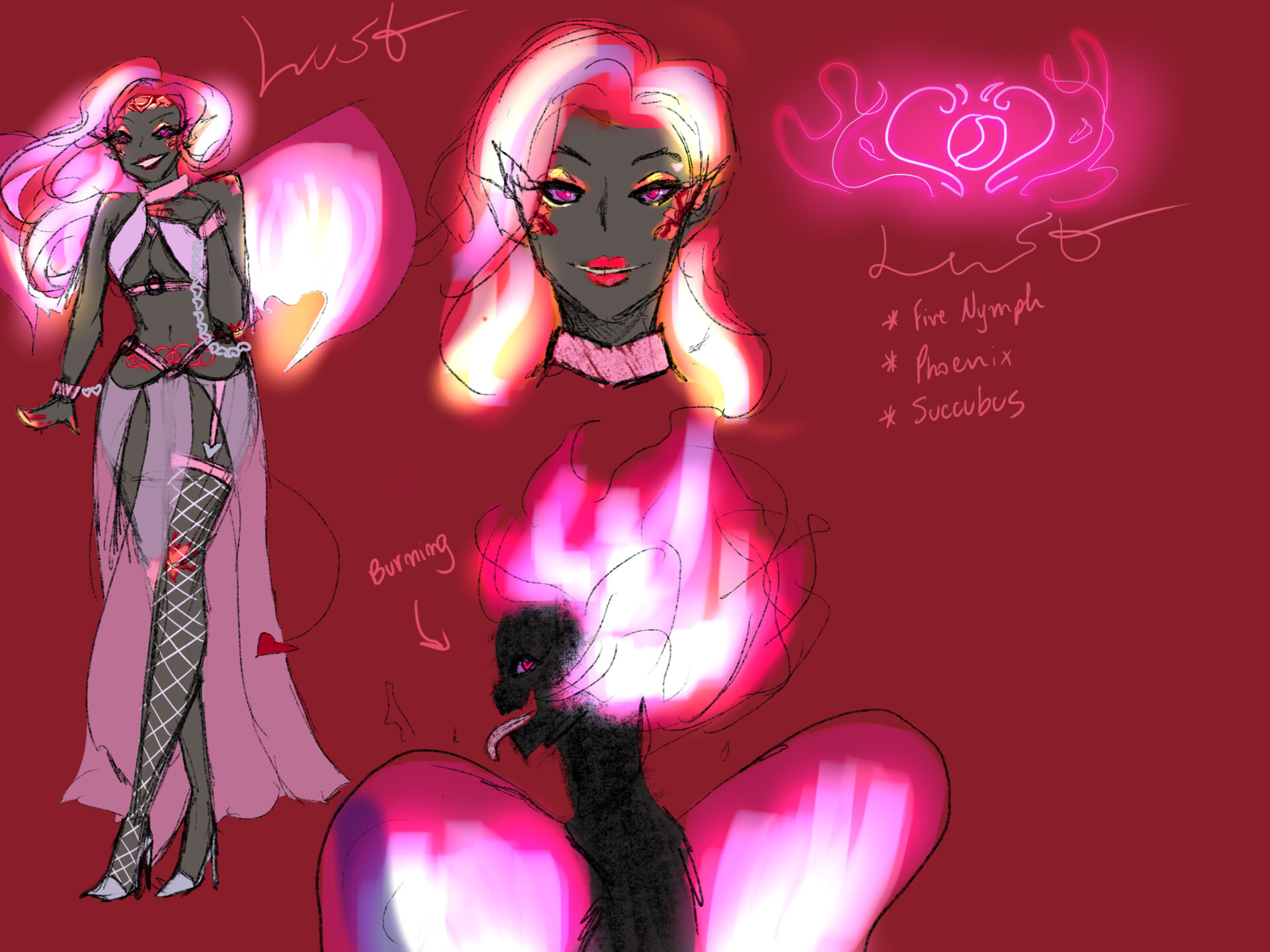 ArtStation - Character Design - Lust