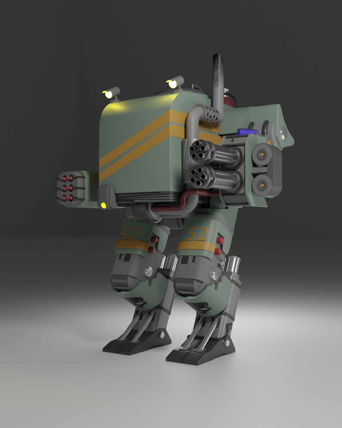 ArtStation - war mecha