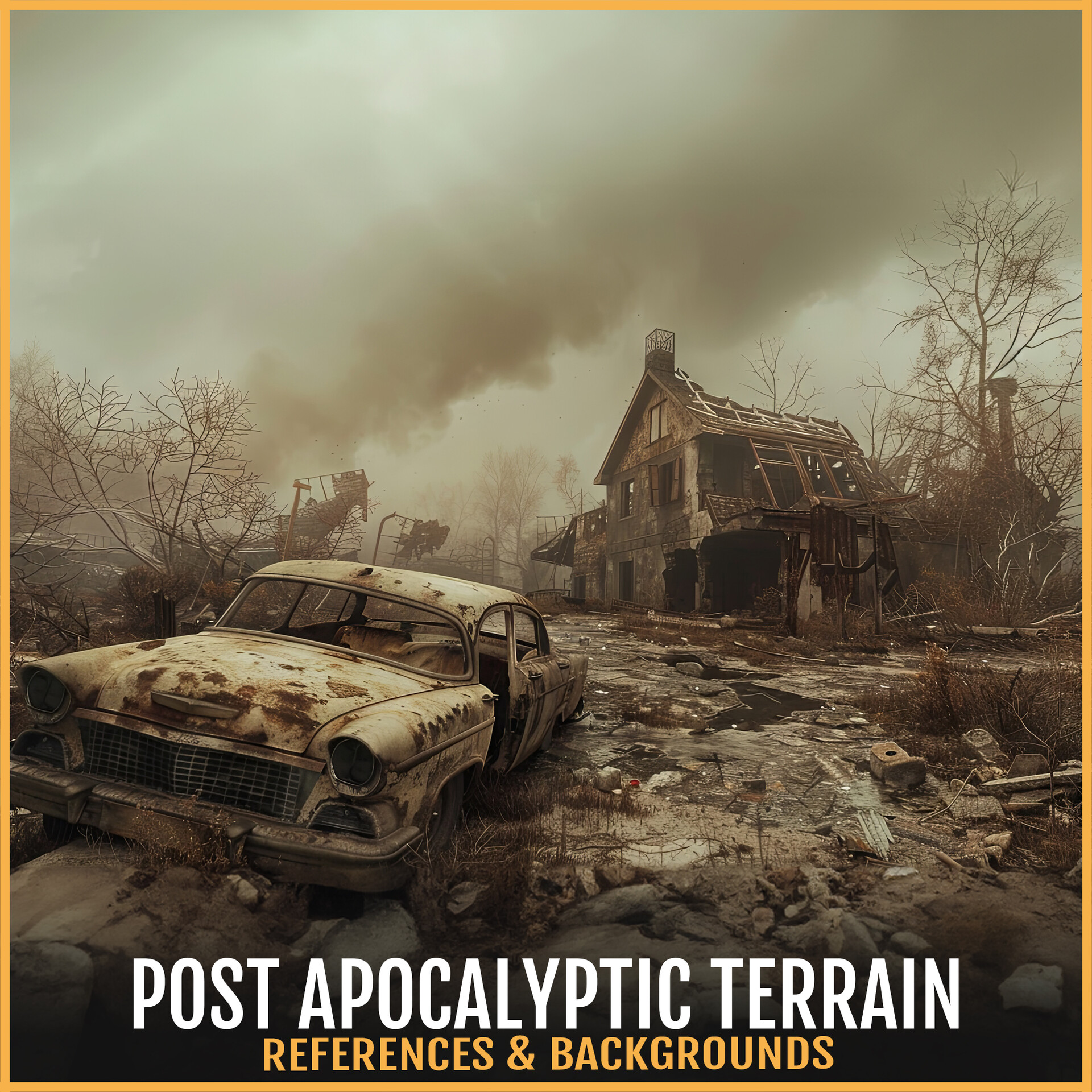 ArtStation - 303 Rugged Post Apocalyptic Terrain