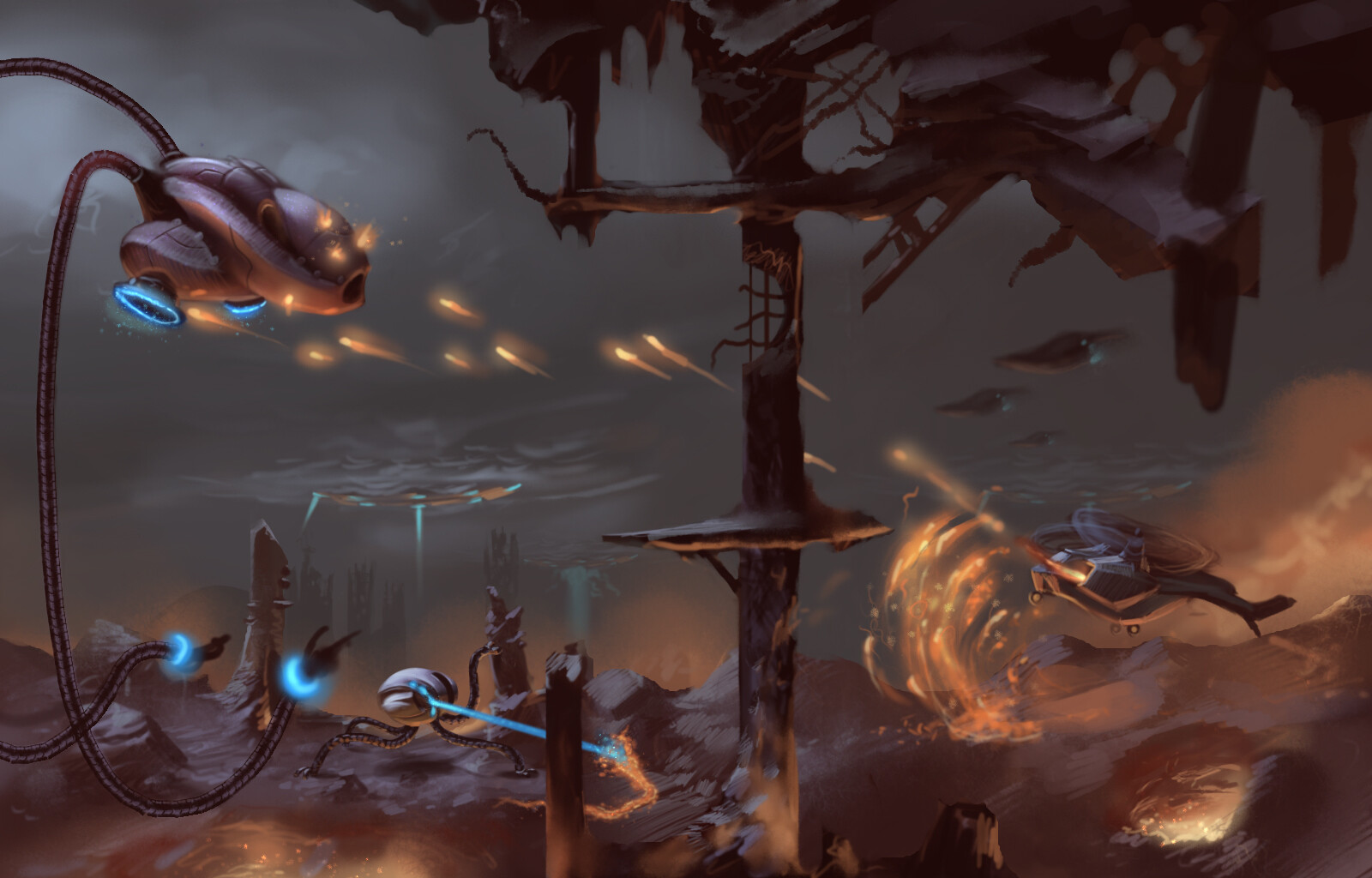 Gavin Rich - Misc Game Concept Work