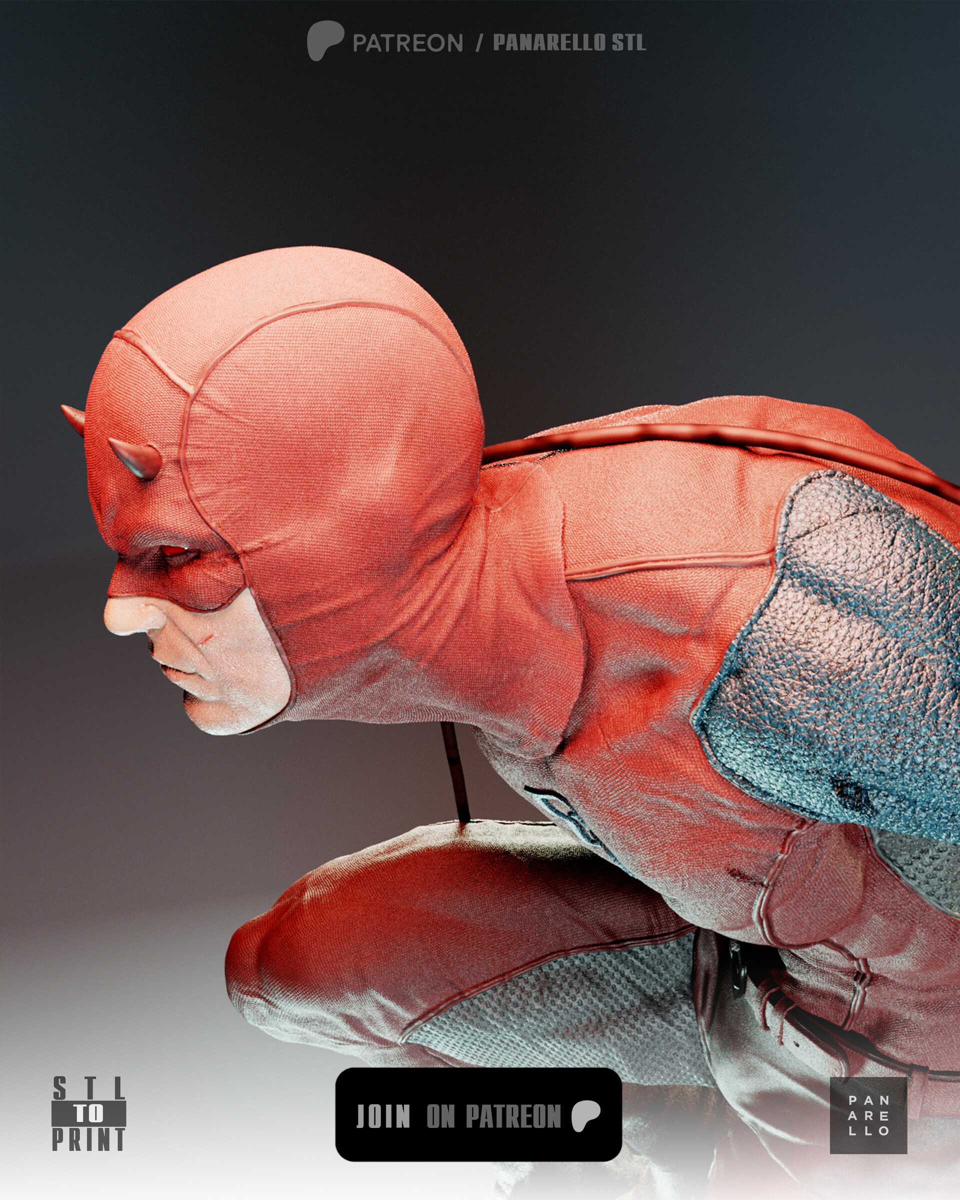 GIOVANNI PANARELLO - DareDevil statue