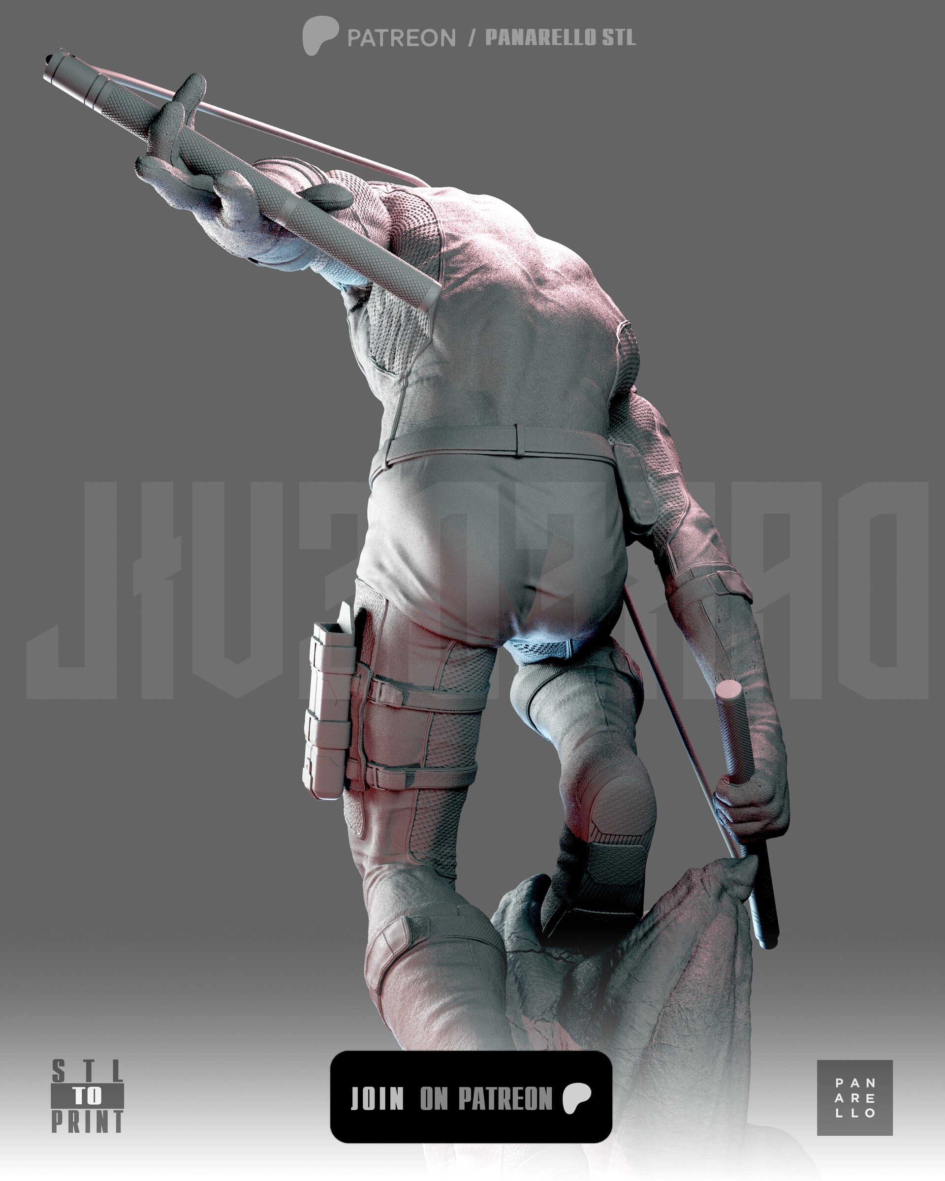 GIOVANNI PANARELLO - DareDevil statue