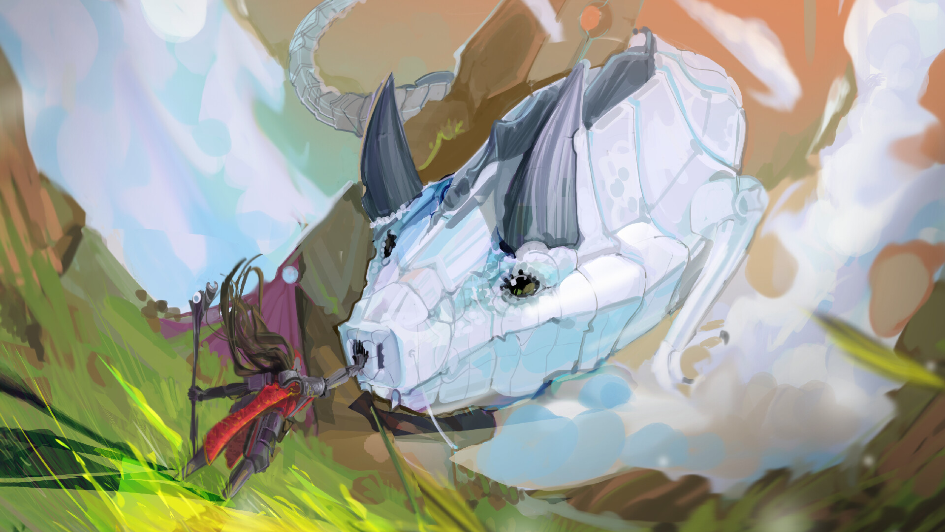 ArtStation - WInd Dragon