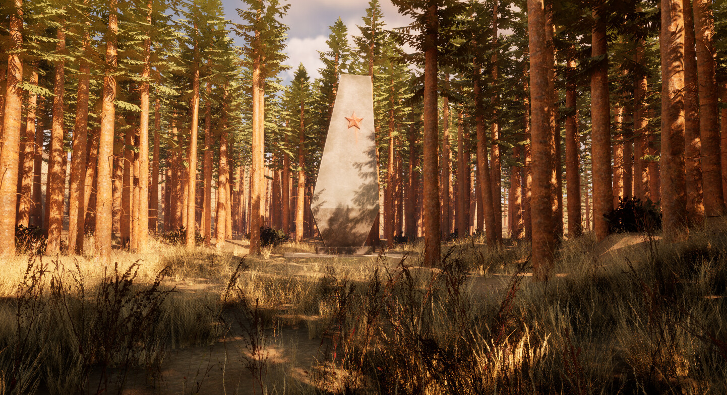 ArtStation - Forest Monolith - Virtual Enviroment