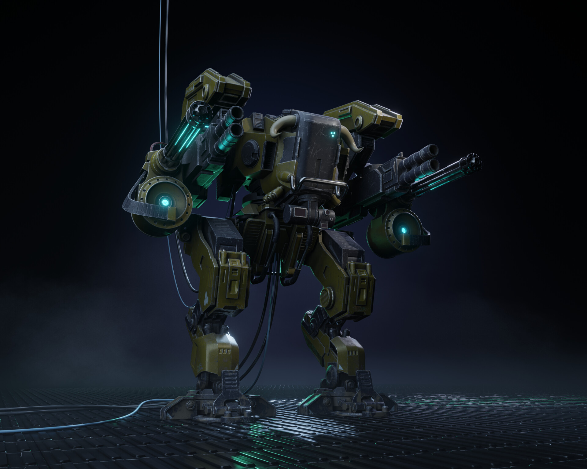 ArtStation - Military mech