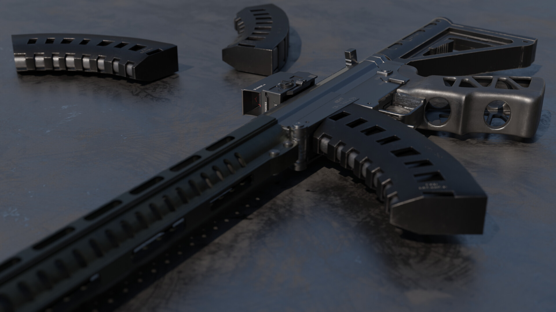 ArtStation - CMMG MK47 Mutant Modified