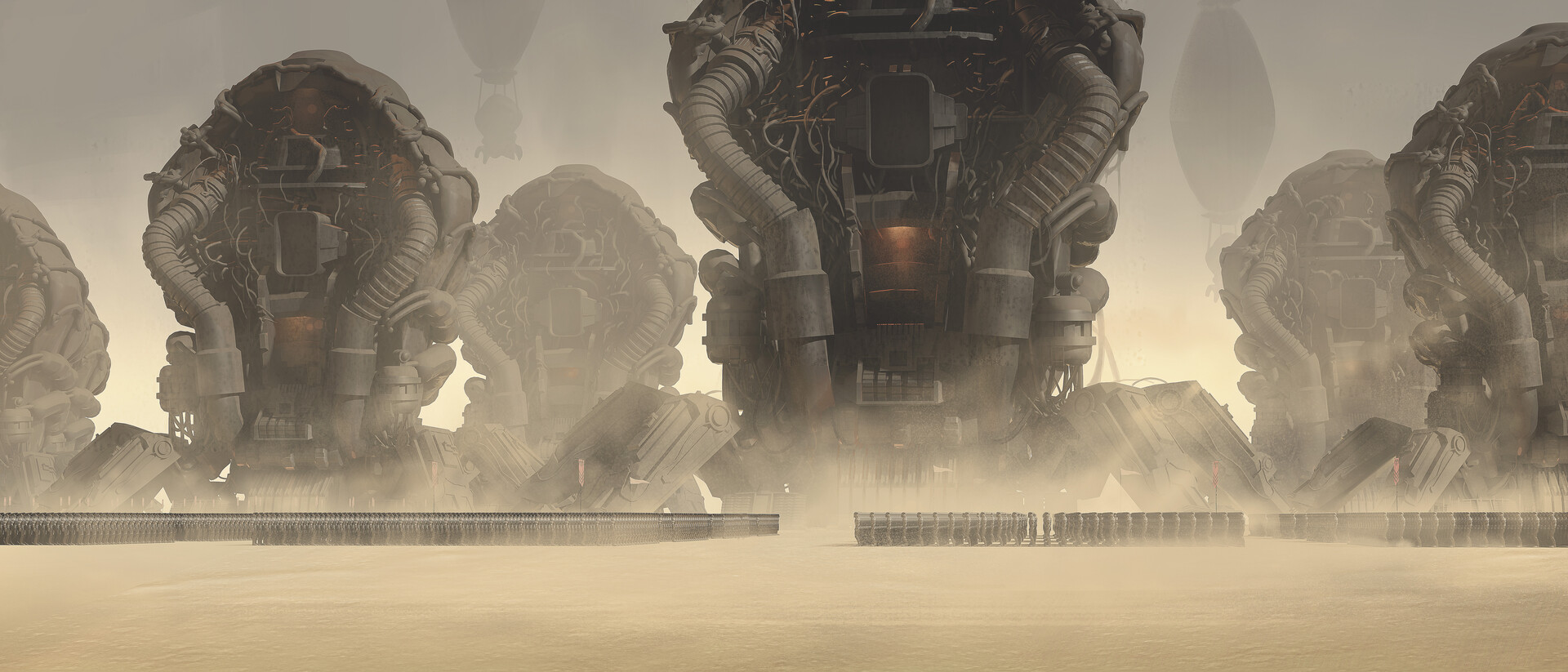 ArtStation - The Harkonnen spice harvester