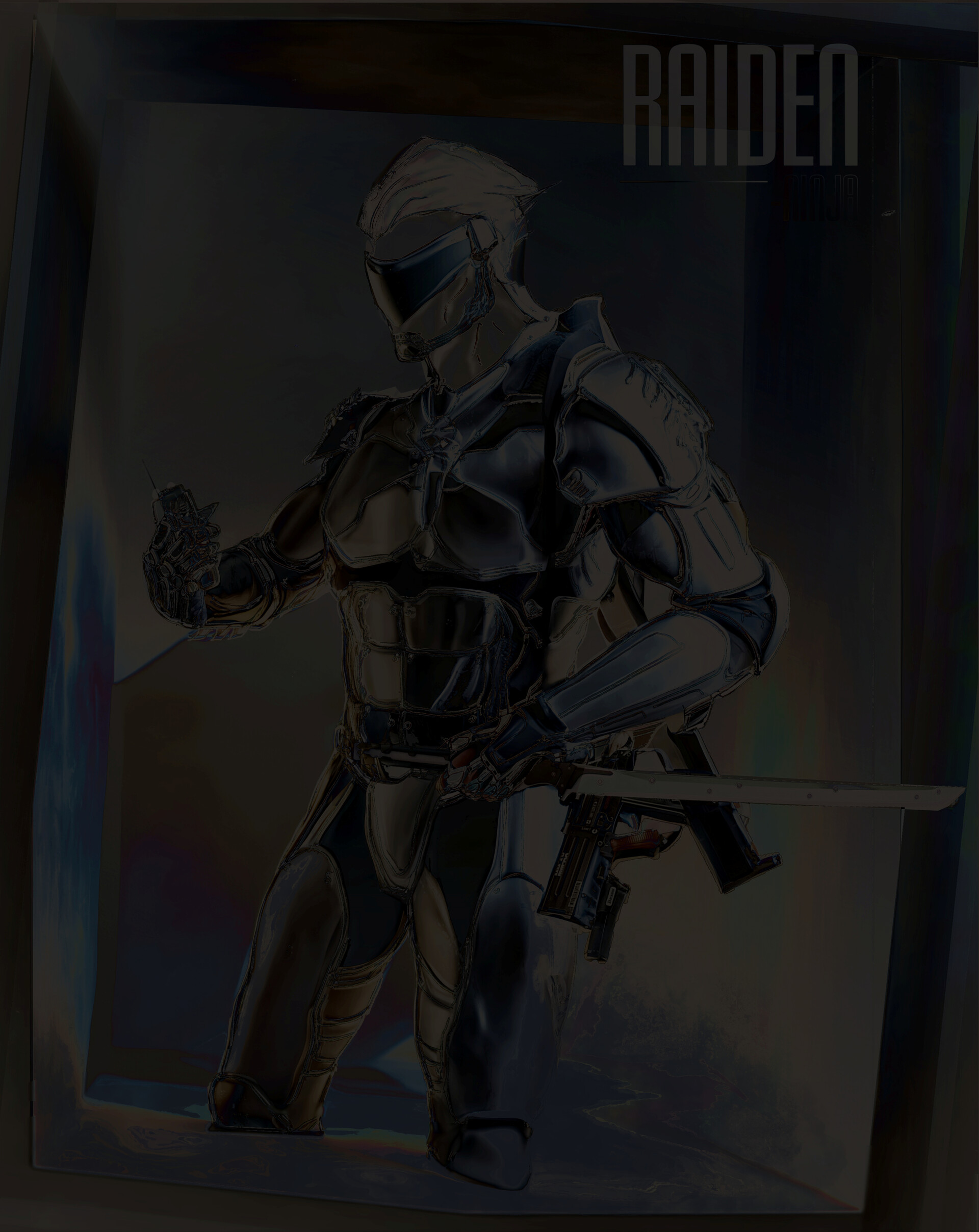 ArtStation - Ninja- Raiden