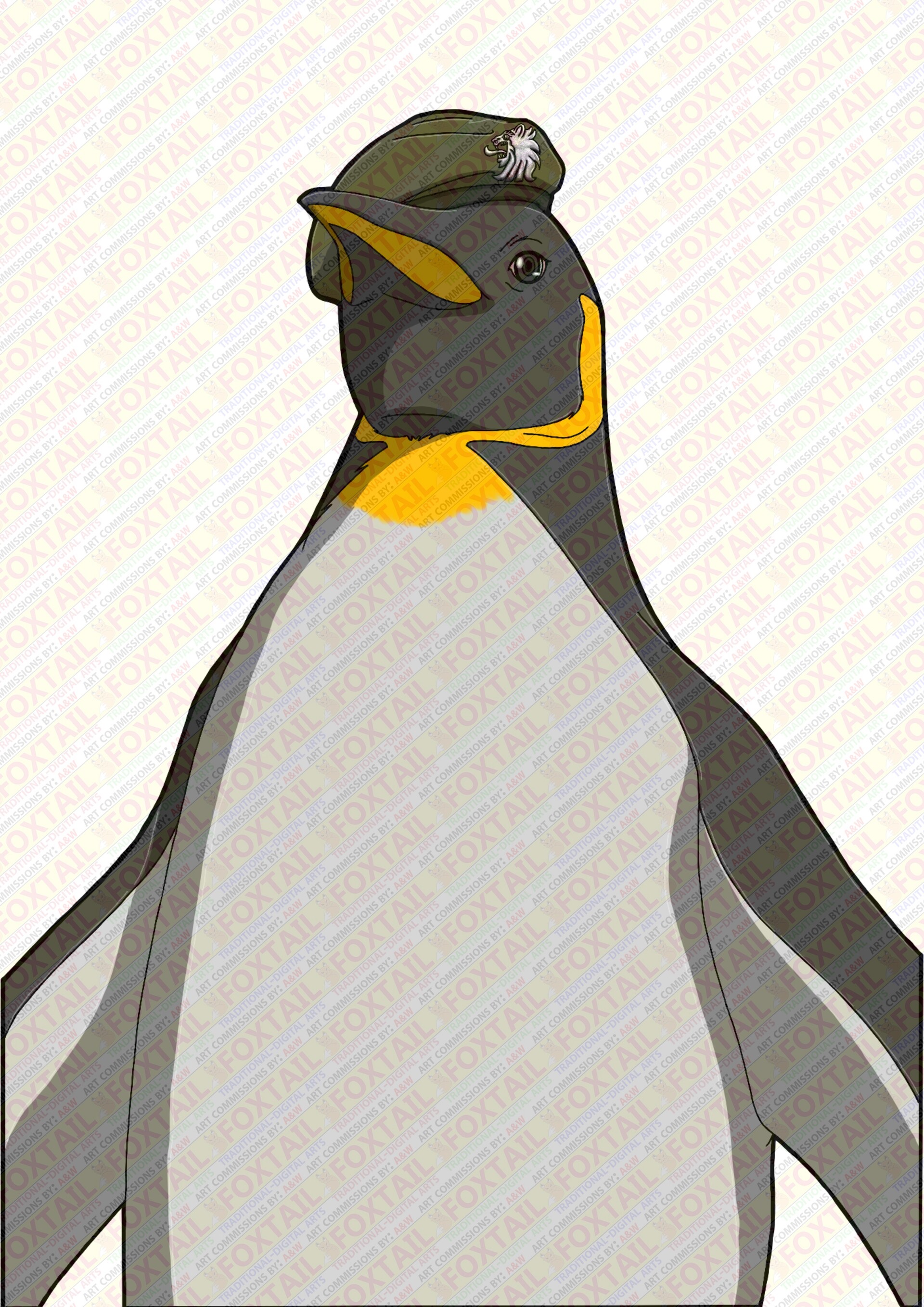 ArtStation - Militia Penguin